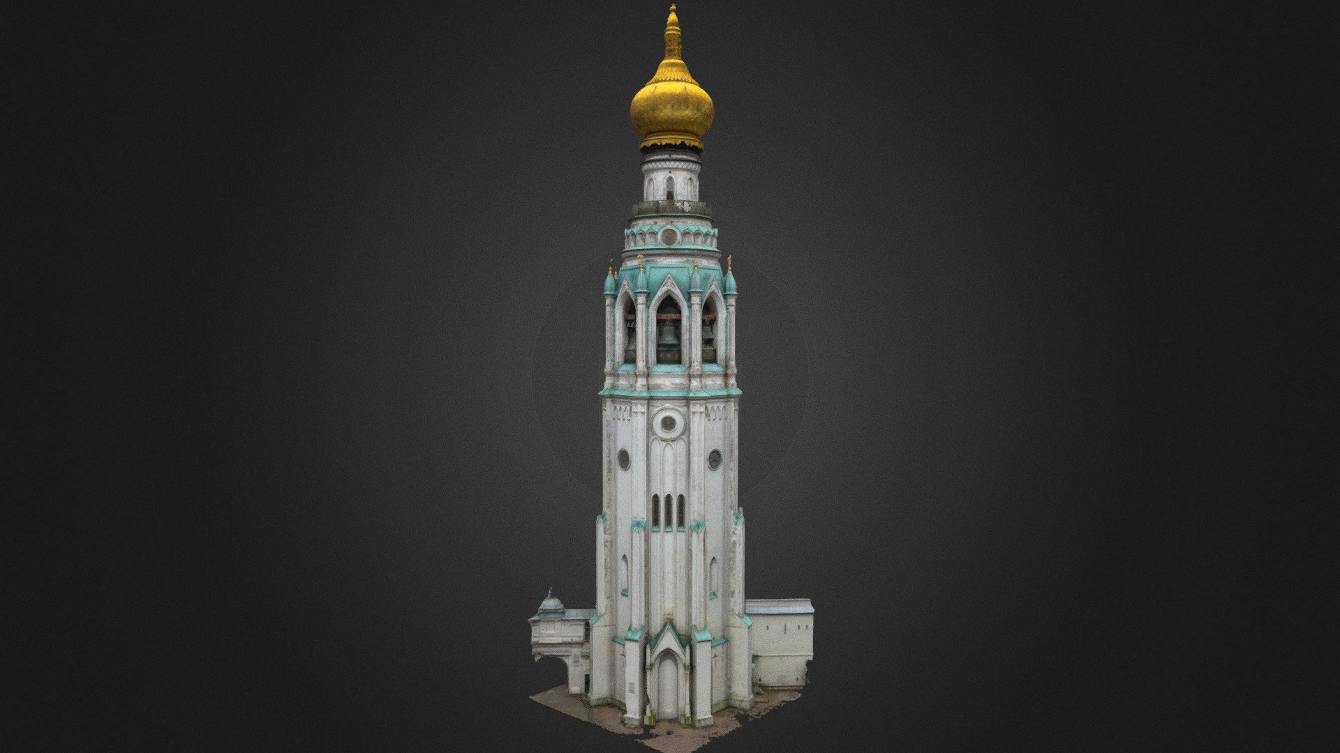 Raw scan of the bell tower - Download Free 3D model by Alexey Yuzhakov ...