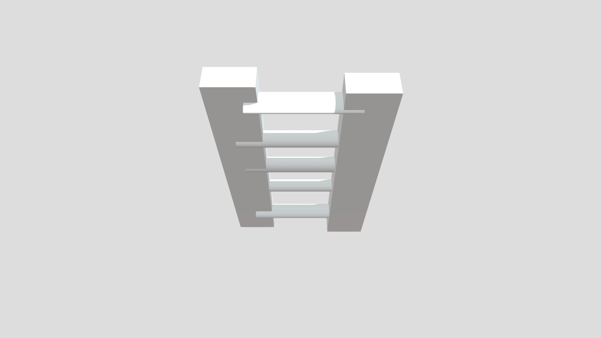 Ladder - Download Free 3D model by extremebananavr [64a5541] - Sketchfab