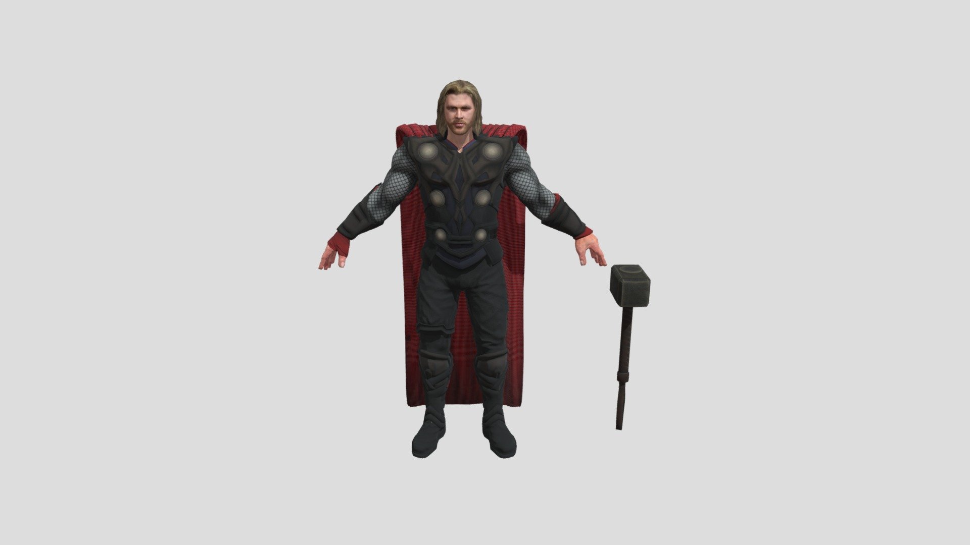 Thor 8 Character - 3D model by Sk_shadil7 [64a629f] - Sketchfab