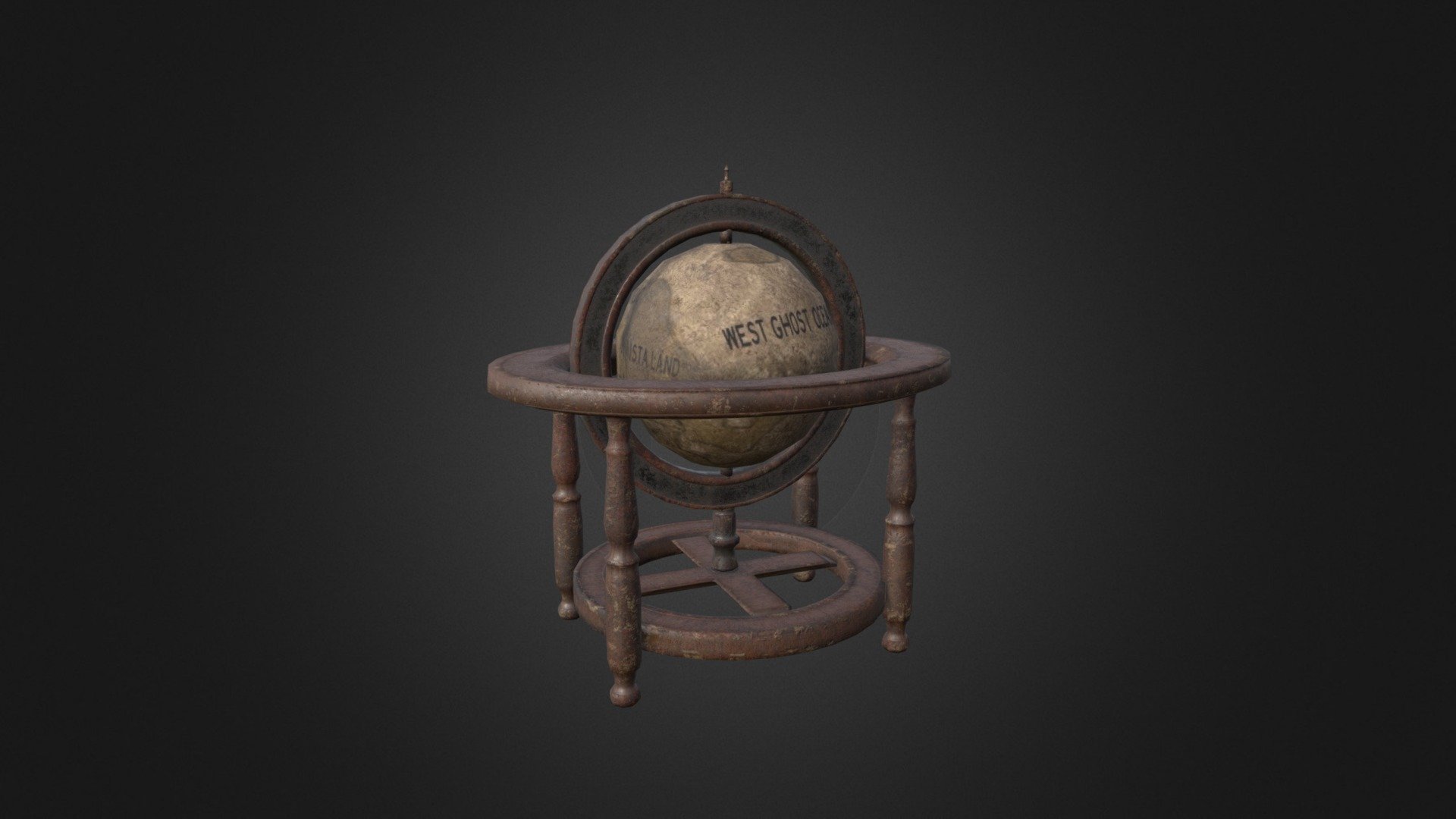 Old Globe Asset - 3D model by 3d artist (@SynthGhost) [64a8241] - Sketchfab