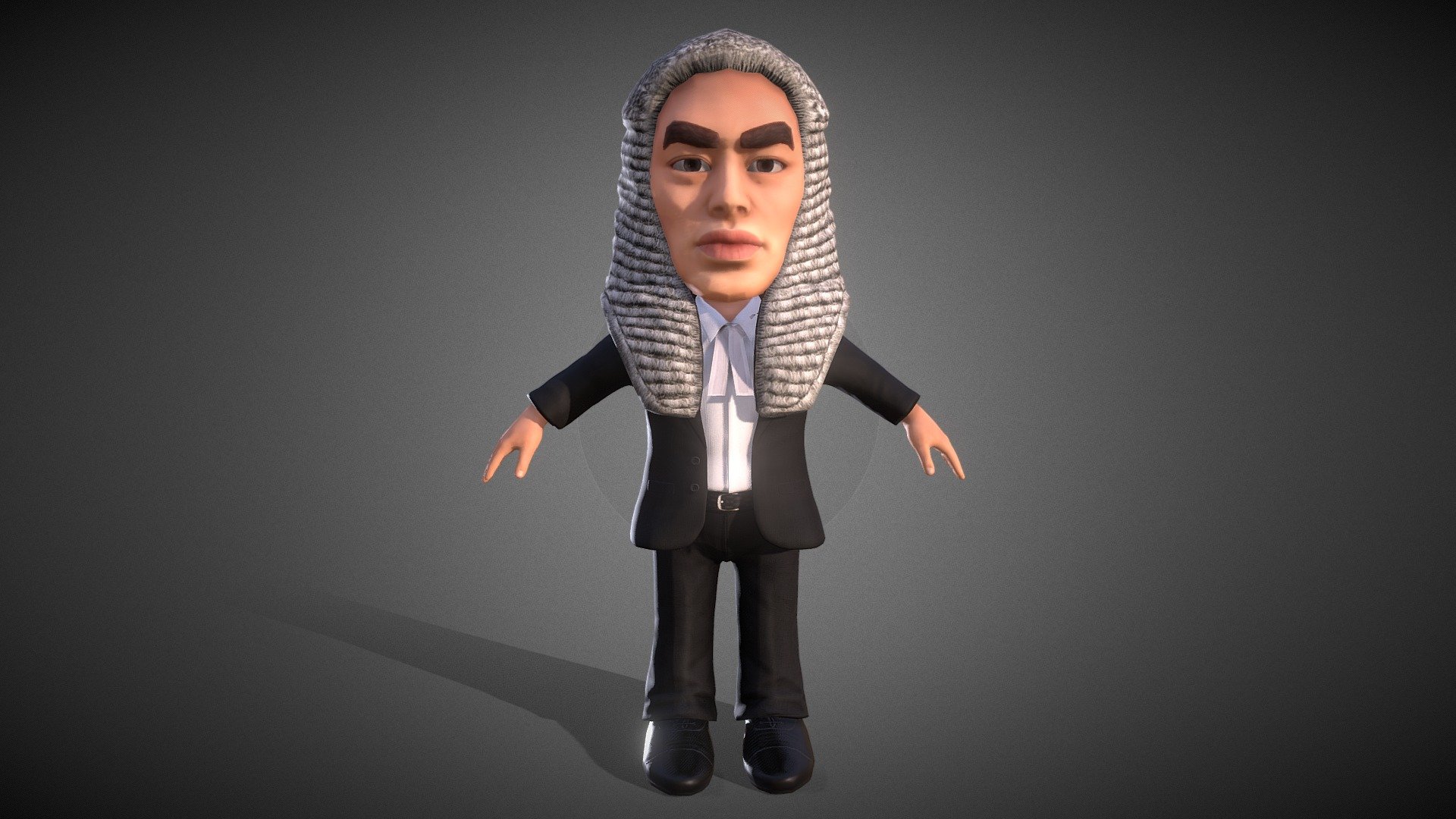 Judge - Buy Royalty Free 3D model by animod [64a8559] - Sketchfab Store