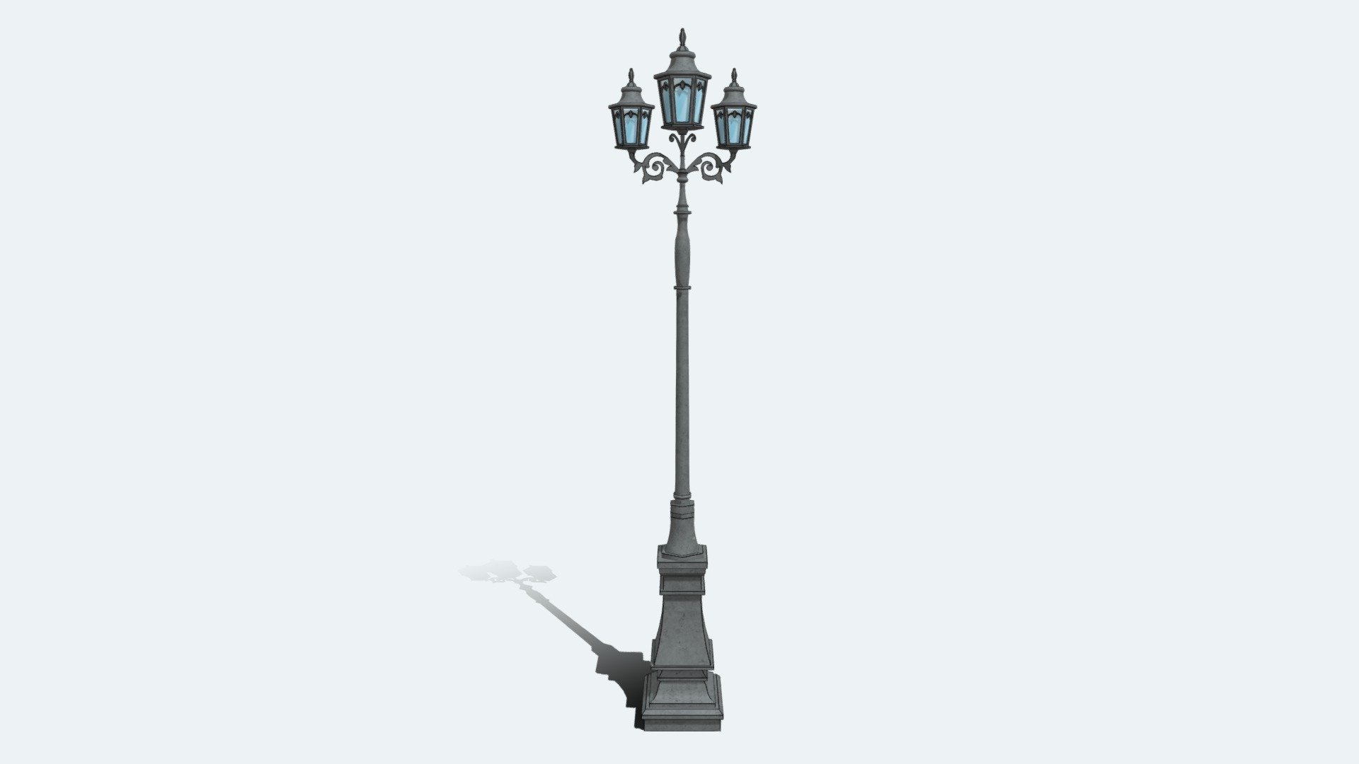 streetlight #02 - Buy Royalty Free 3D model by digikstudio [64a85ad ...