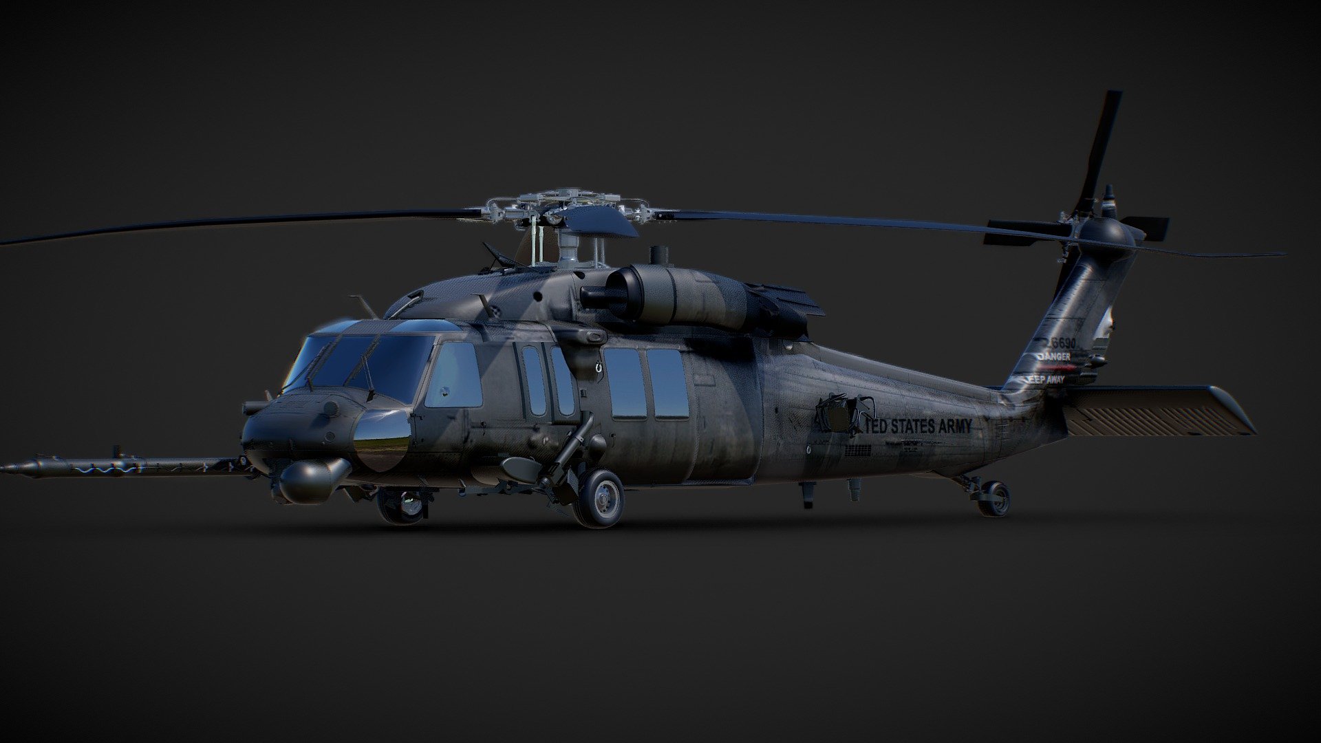 UH-60 Blackhawk - 3D model by valde [64a8bcd] - Sketchfab