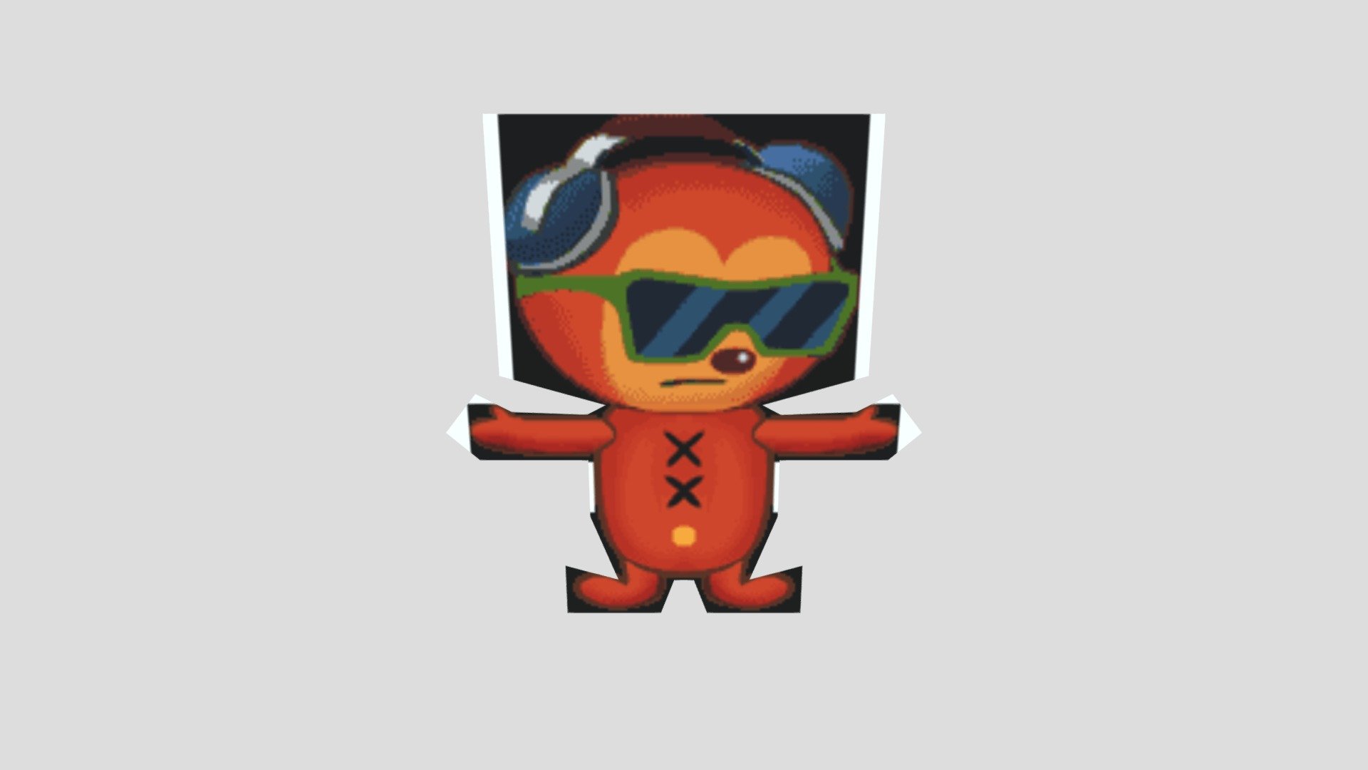 PlayStation 2 - PaRappa the Rapper 2 - PJ DJ - 3D model by mathissilas8 ...