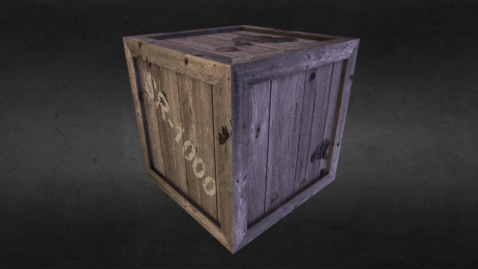 Crate - 3D model by uno [64aa61b] - Sketchfab