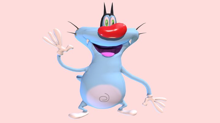 Oggy 3D models - Sketchfab