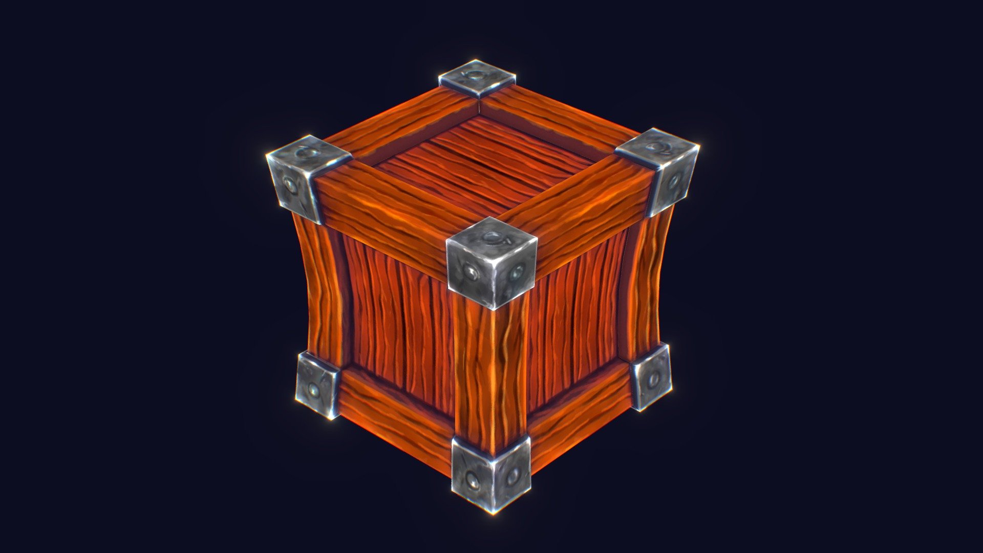 Stylized Wood Crate - Download Free 3D model by Nooxy [64ab5a9] - Sketchfab