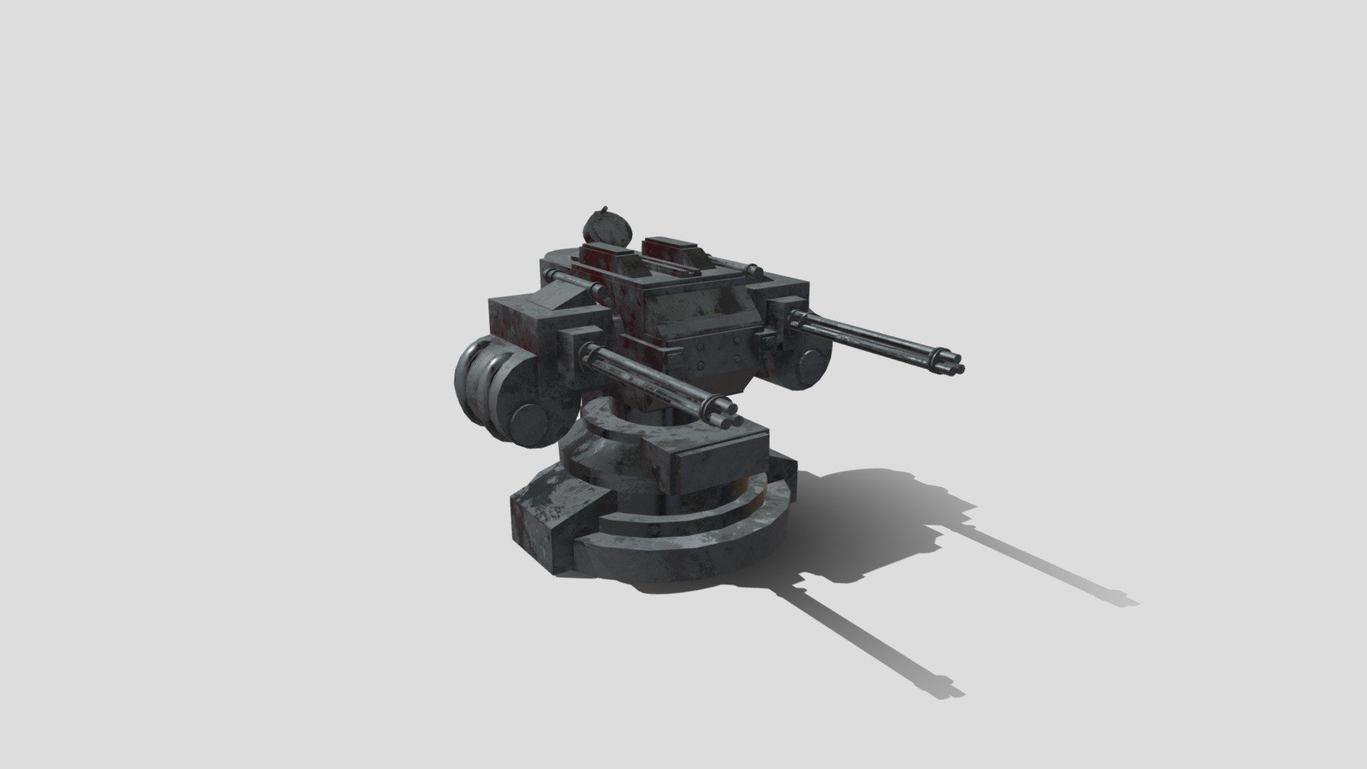 turret mesh - 3D model by EliKotz [64ac4a5] - Sketchfab
