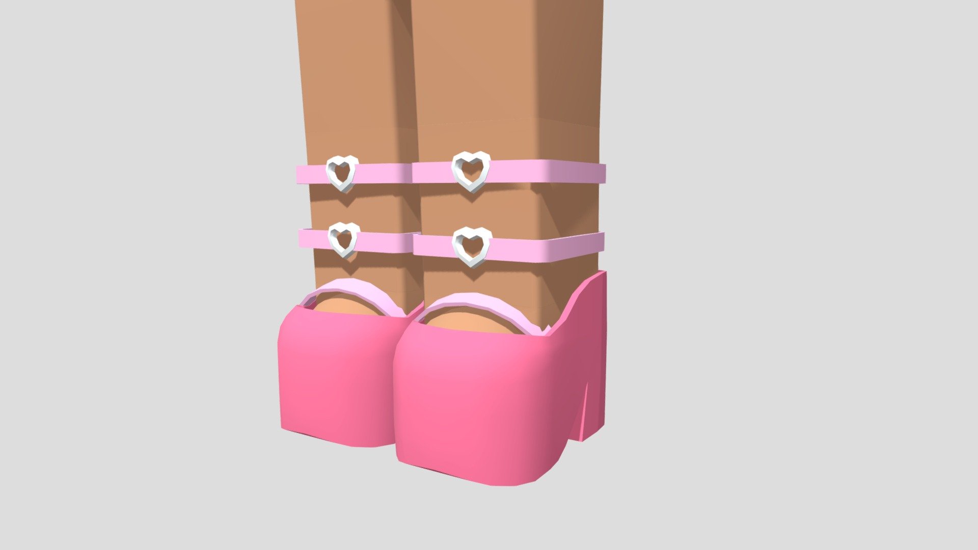 Garter Pumps - 3D model by Yozoh [64ad1fb] - Sketchfab