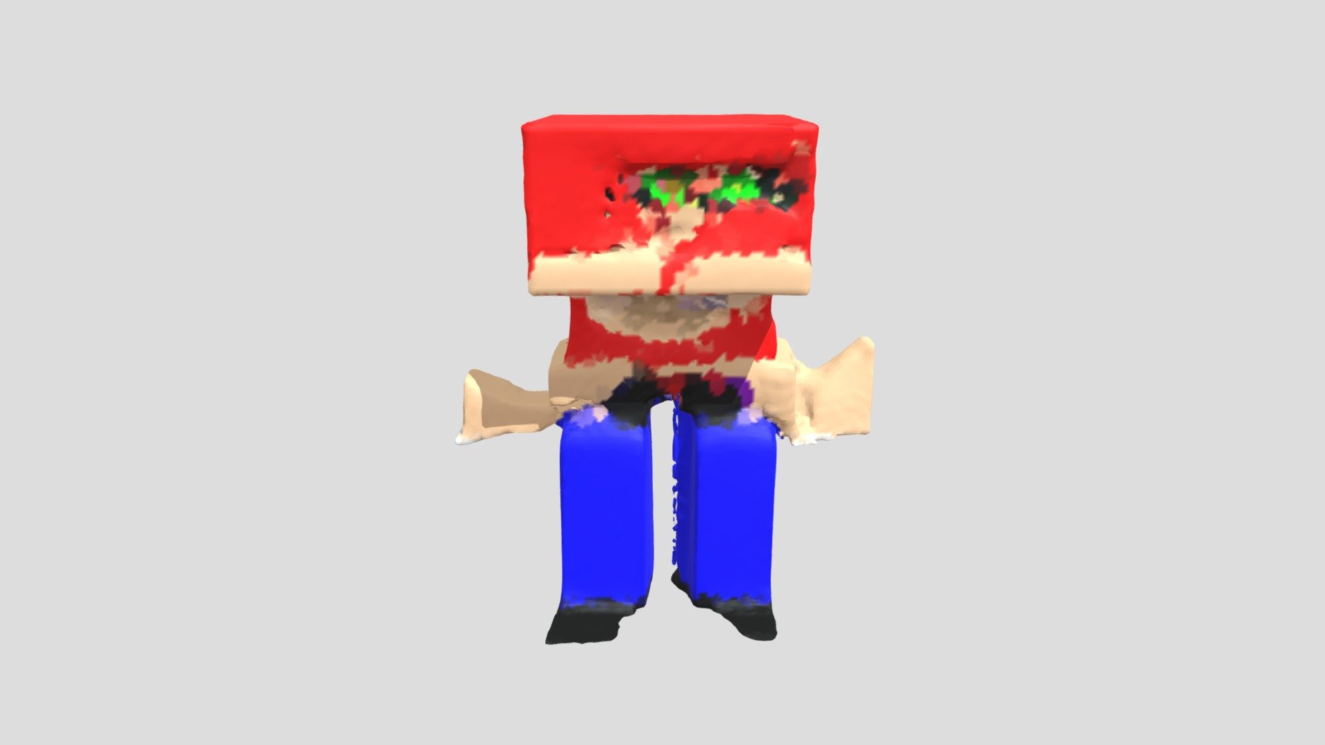 Minecraft and Roblox character - Download Free 3D model by Mirage ...