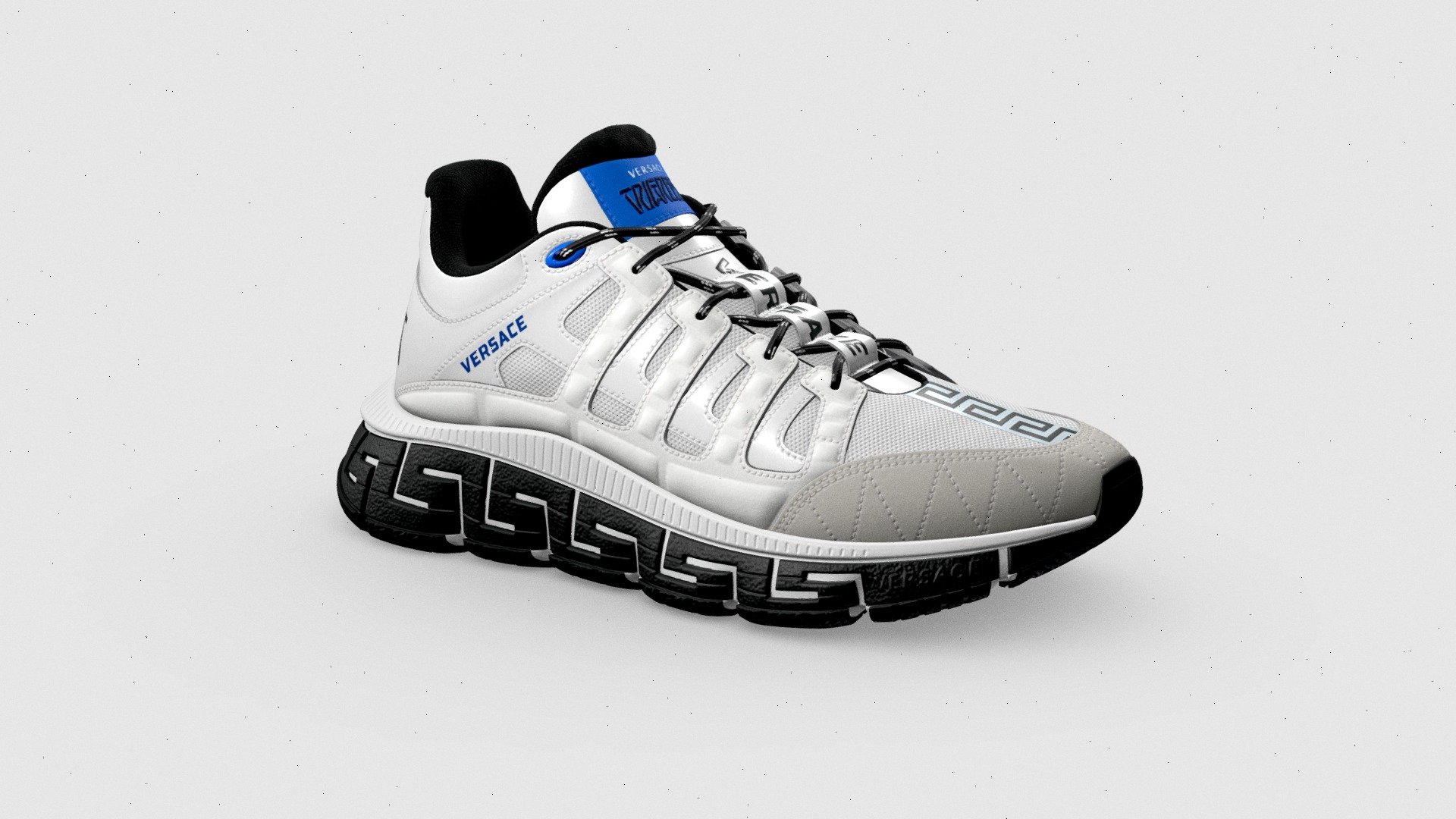 VERSACE Trigreca shoe - 3D model by nicodani [64aeb2b] - Sketchfab