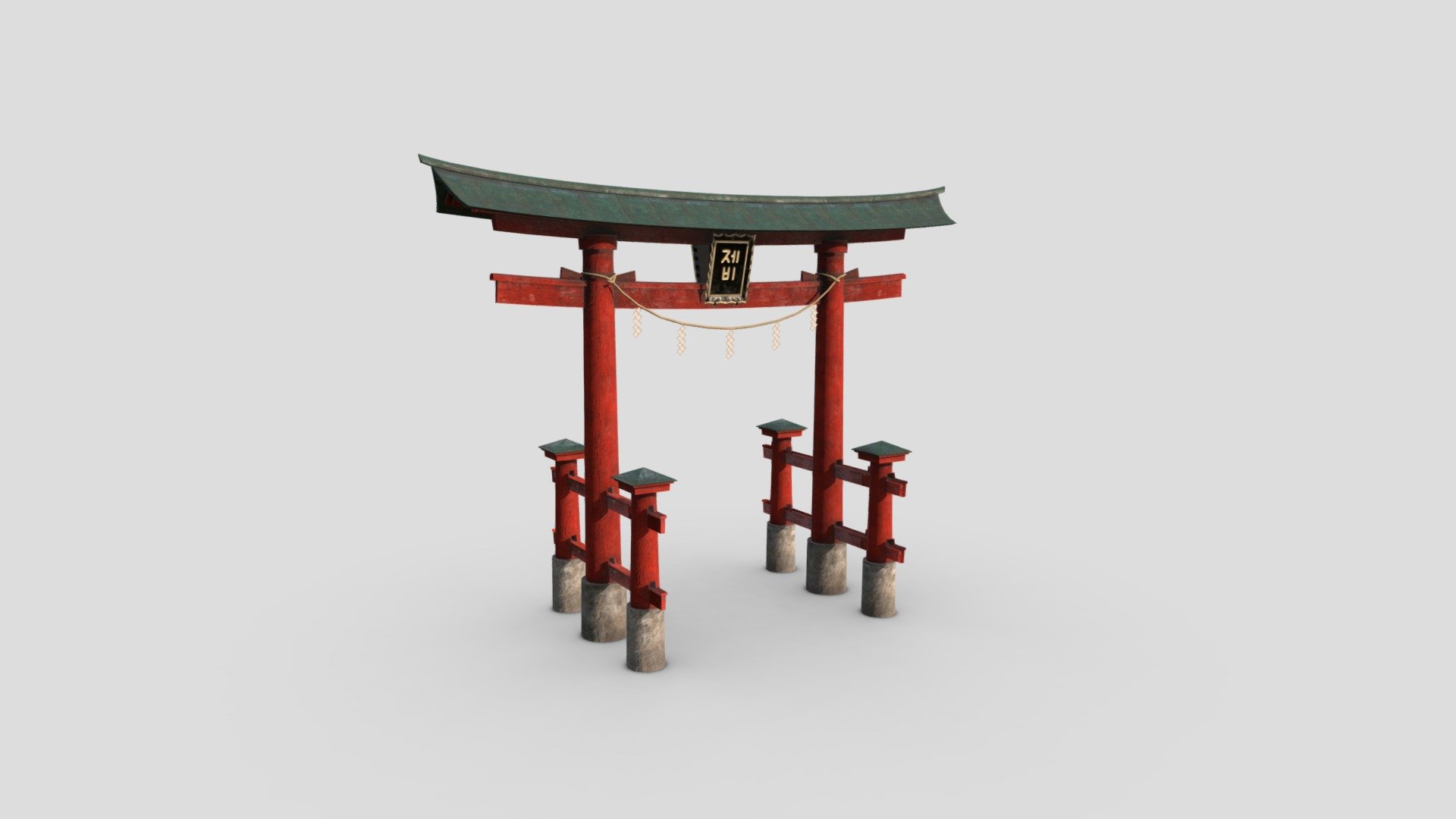 Arch Torii - 3D model by El Lee (@NootEllie) [64af32c] - Sketchfab