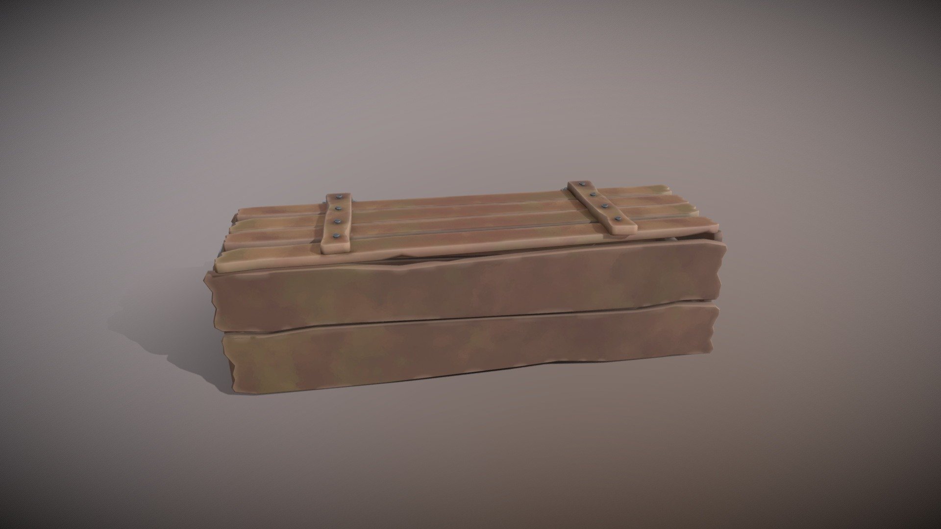 Stylized Low Poly Chest - 3D model by Gab1F [64afae0] - Sketchfab