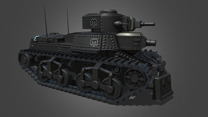 Light-tank 3D models - Sketchfab
