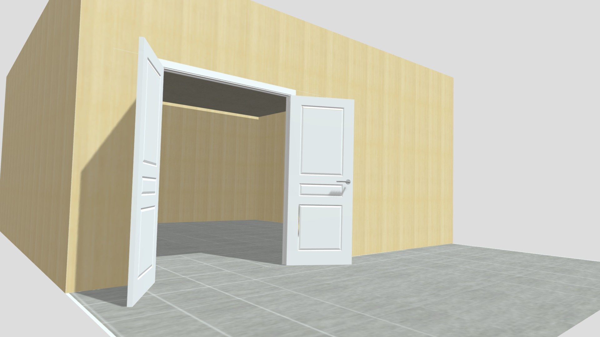 Simple room - Download Free 3D model by yanosen (@yanosen_jp) [64b264d ...