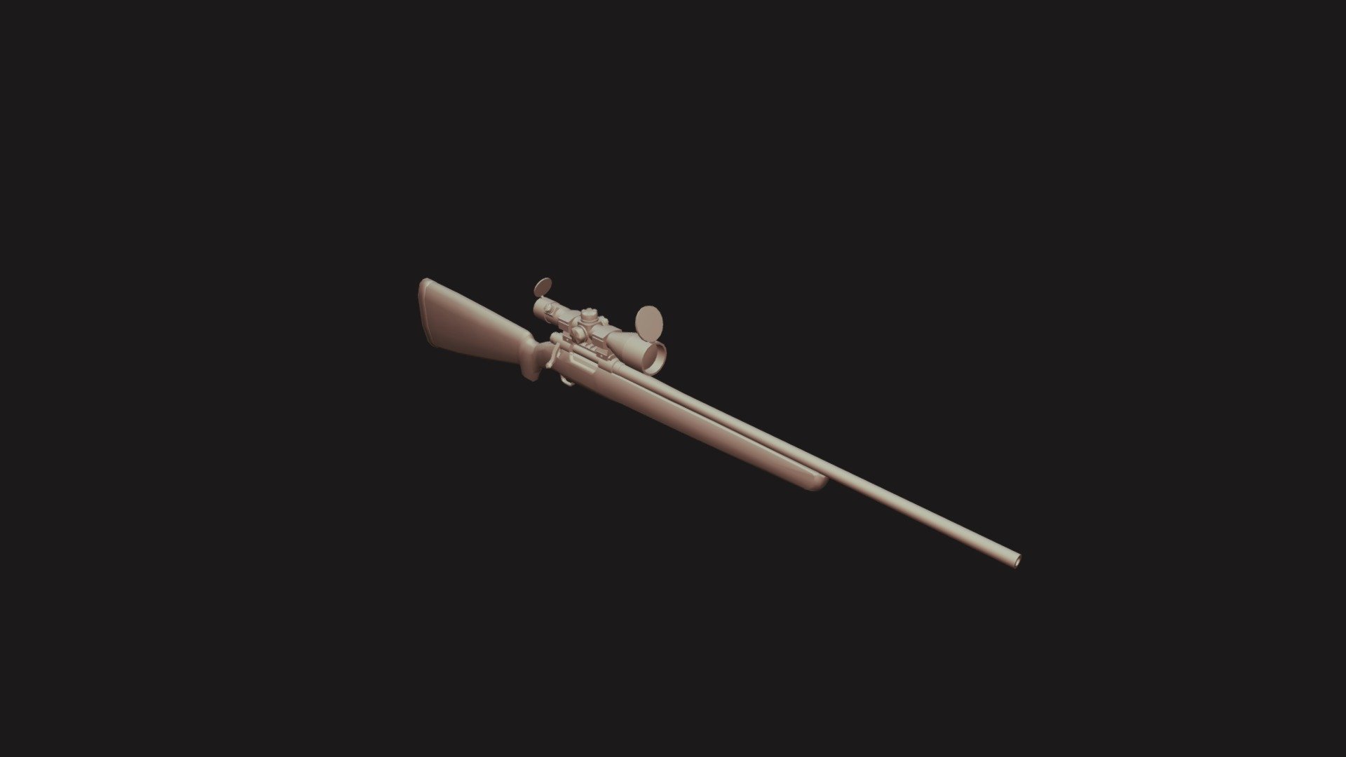 M700 rifle - 3D model by BaneRine [64b2a33] - Sketchfab