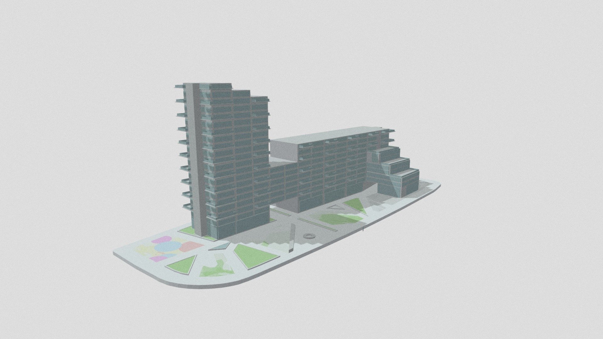 entrega final city form - 3D model by LR9 [64b3251] - Sketchfab