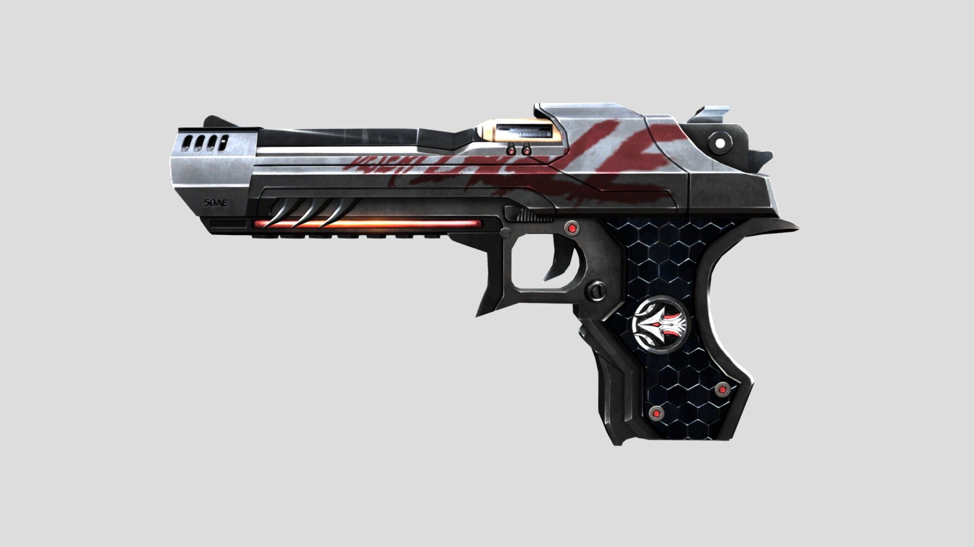 Deagle Strike - Download Free 3D model by Long Nguyễn (@LongNguyen89 ...