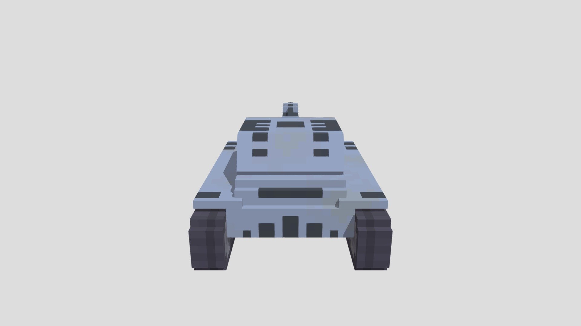 pixel tank (A Minecrafty Flans Style Tank) - 3D model by Roi1376 ...