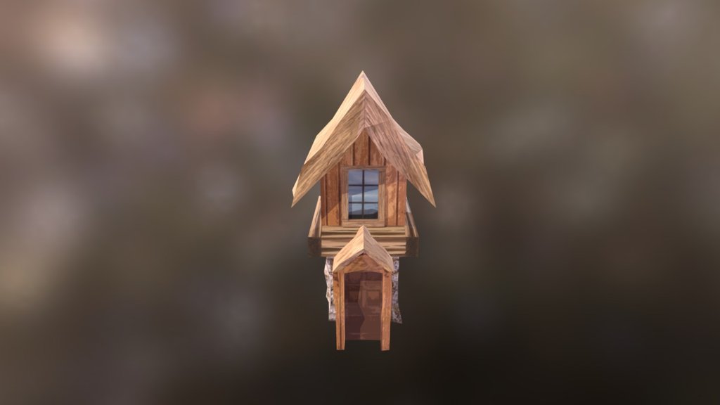Low Poly House - 3D model by sasjakoning [64b48f5] - Sketchfab
