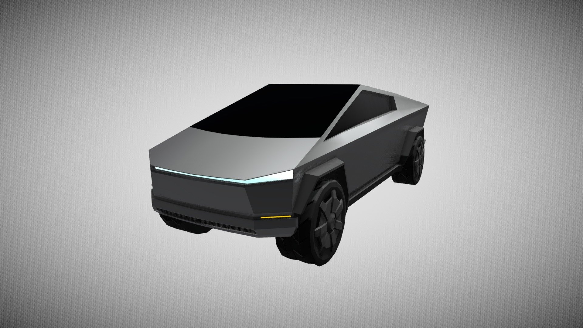 Low Poly Tesla Cybertruck - Download Free 3D model by kulonee ...