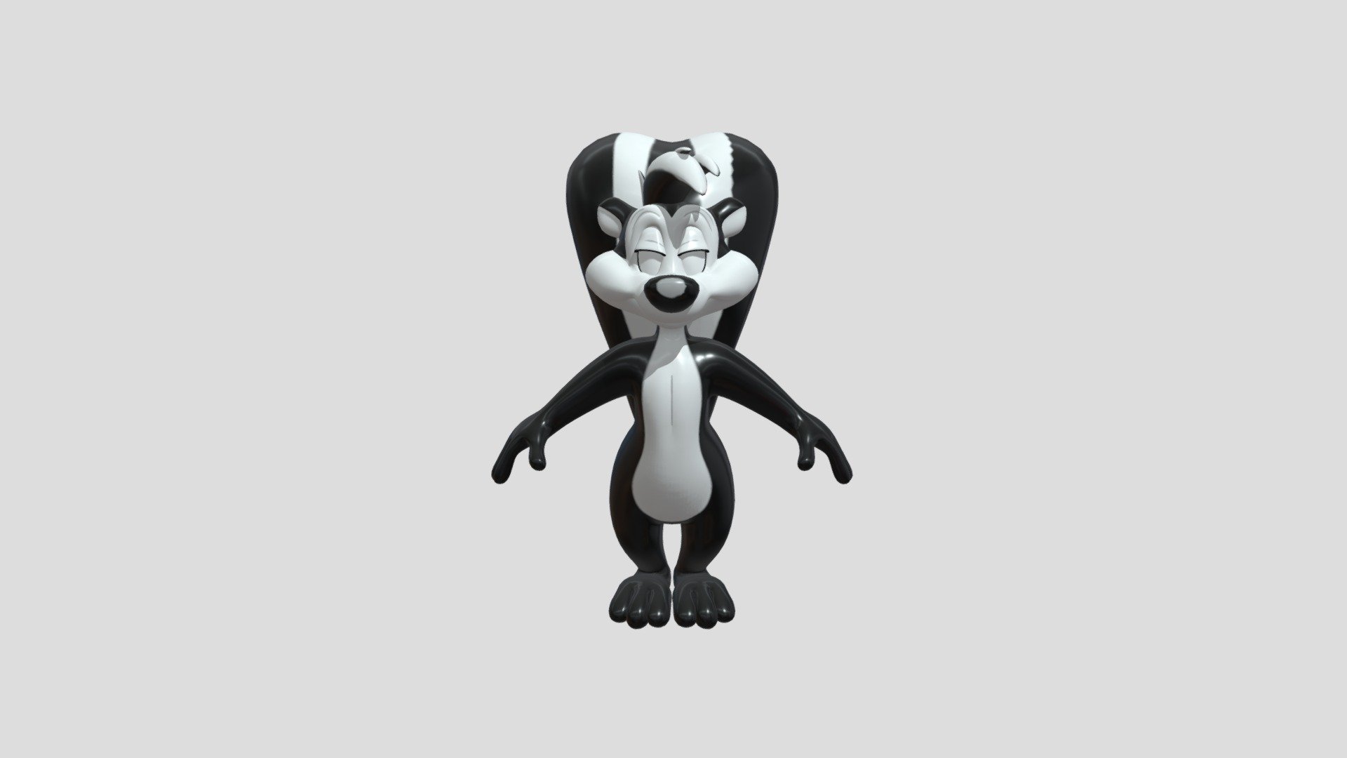 Pepe Le Pew - Download Free 3D model by mustafatylan68 [64b7026 ...