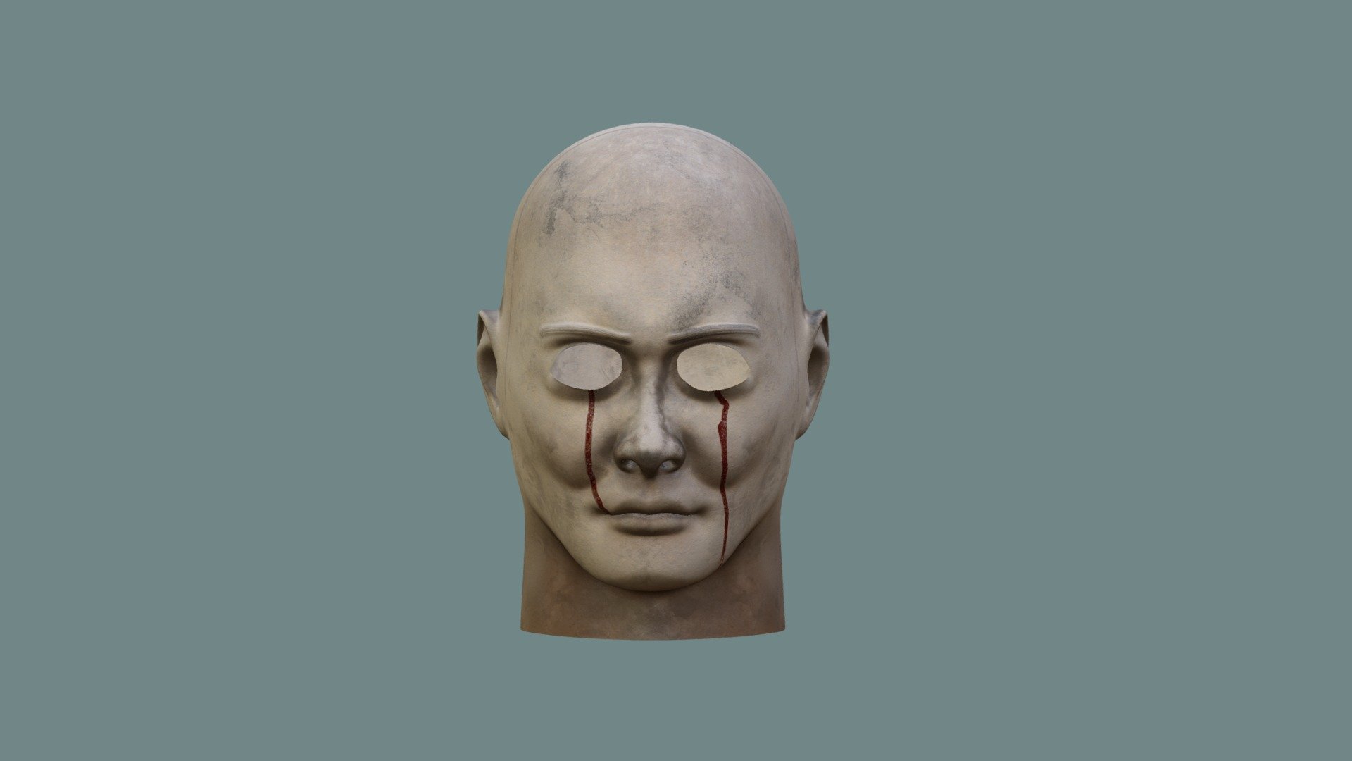 Halloween II Michael Myers Mask Base - 3D model by CorrosiveArt ...