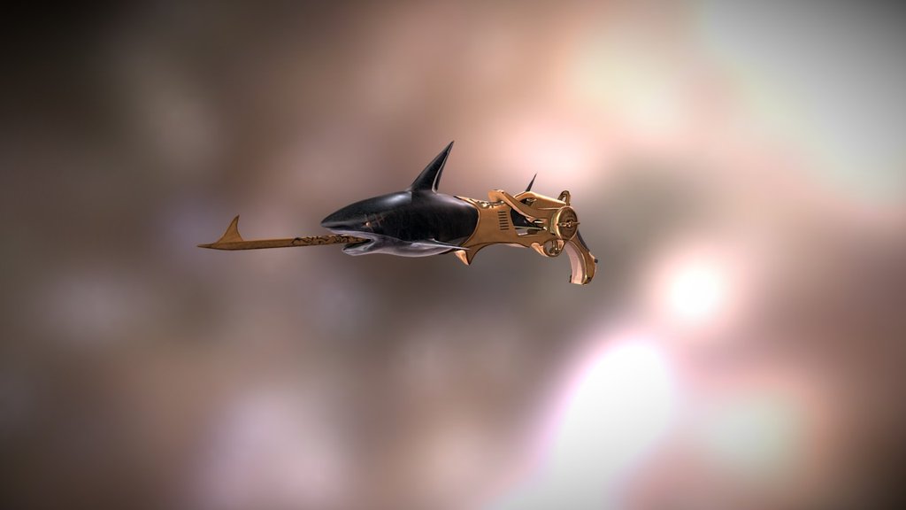 Shark Gun - 3D model by KungPao [64b7537] - Sketchfab