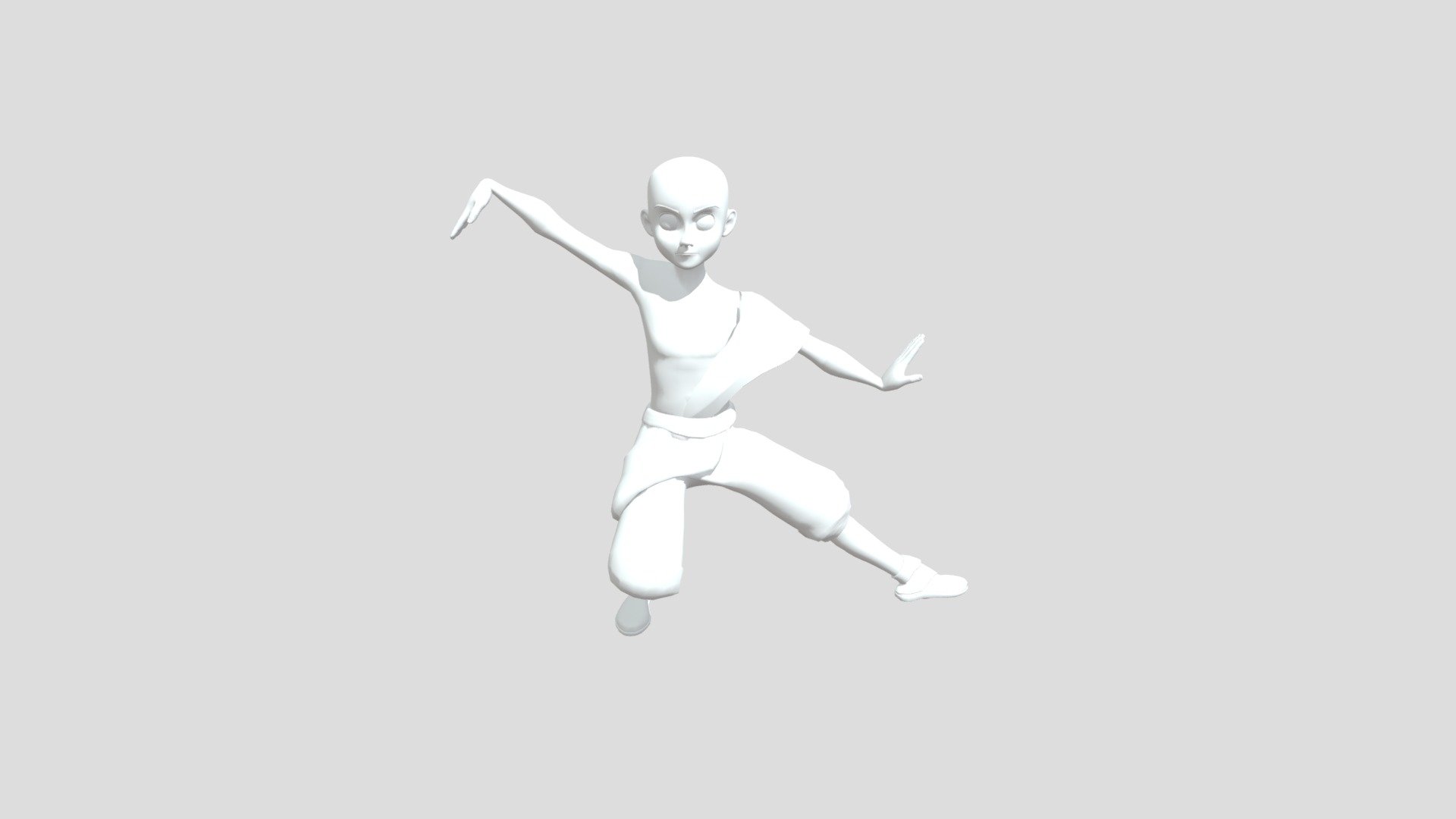 Aang_P1 - 3D model by AMBellamy [64b7d03] - Sketchfab