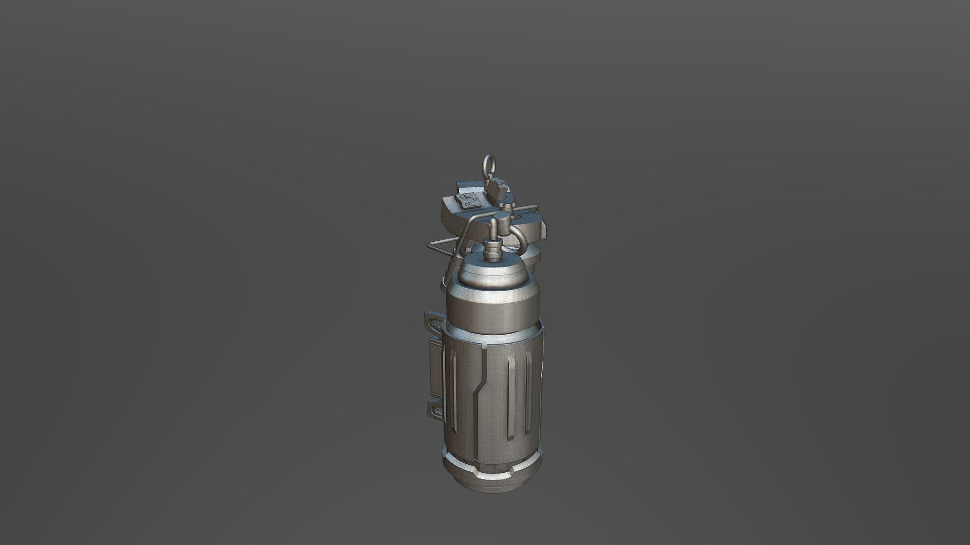 Futuristic Grenades - 3D model by SamuelObis [64b8e0e] - Sketchfab