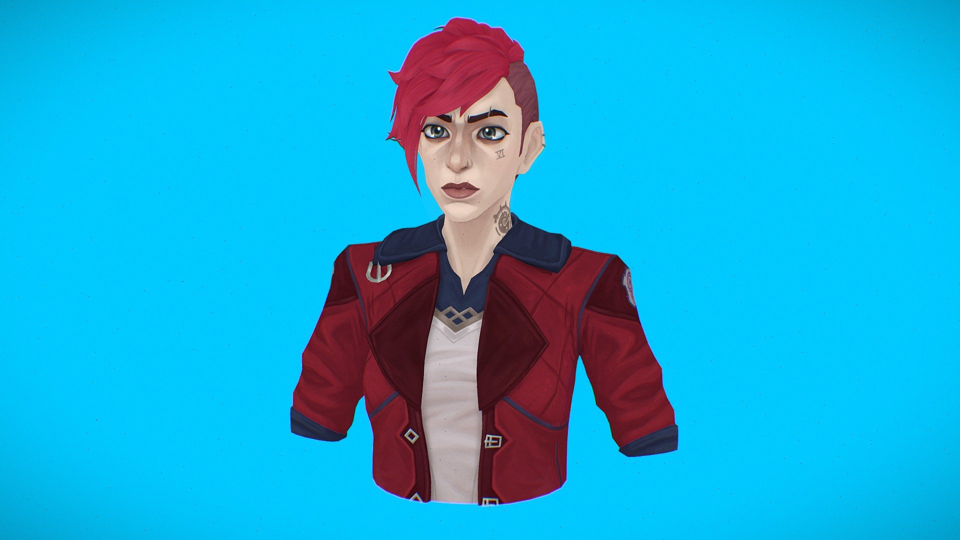Vi Arcane - Download Free 3D model by P3POLYGON (@p3poly) [64ba0d8 ...