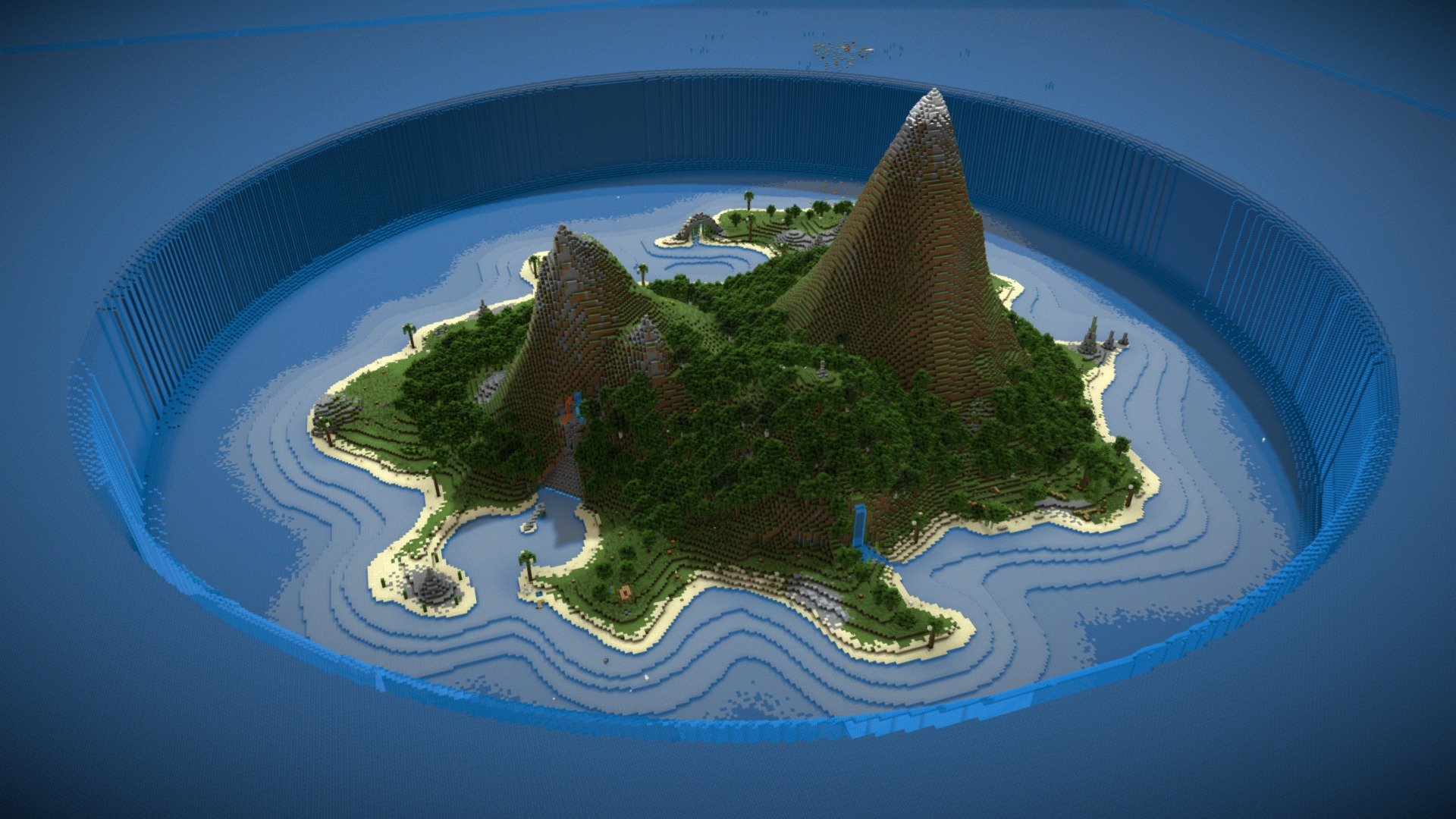 Sunken Island - Minecraft - Download Free 3D model by cubical.xyz ...