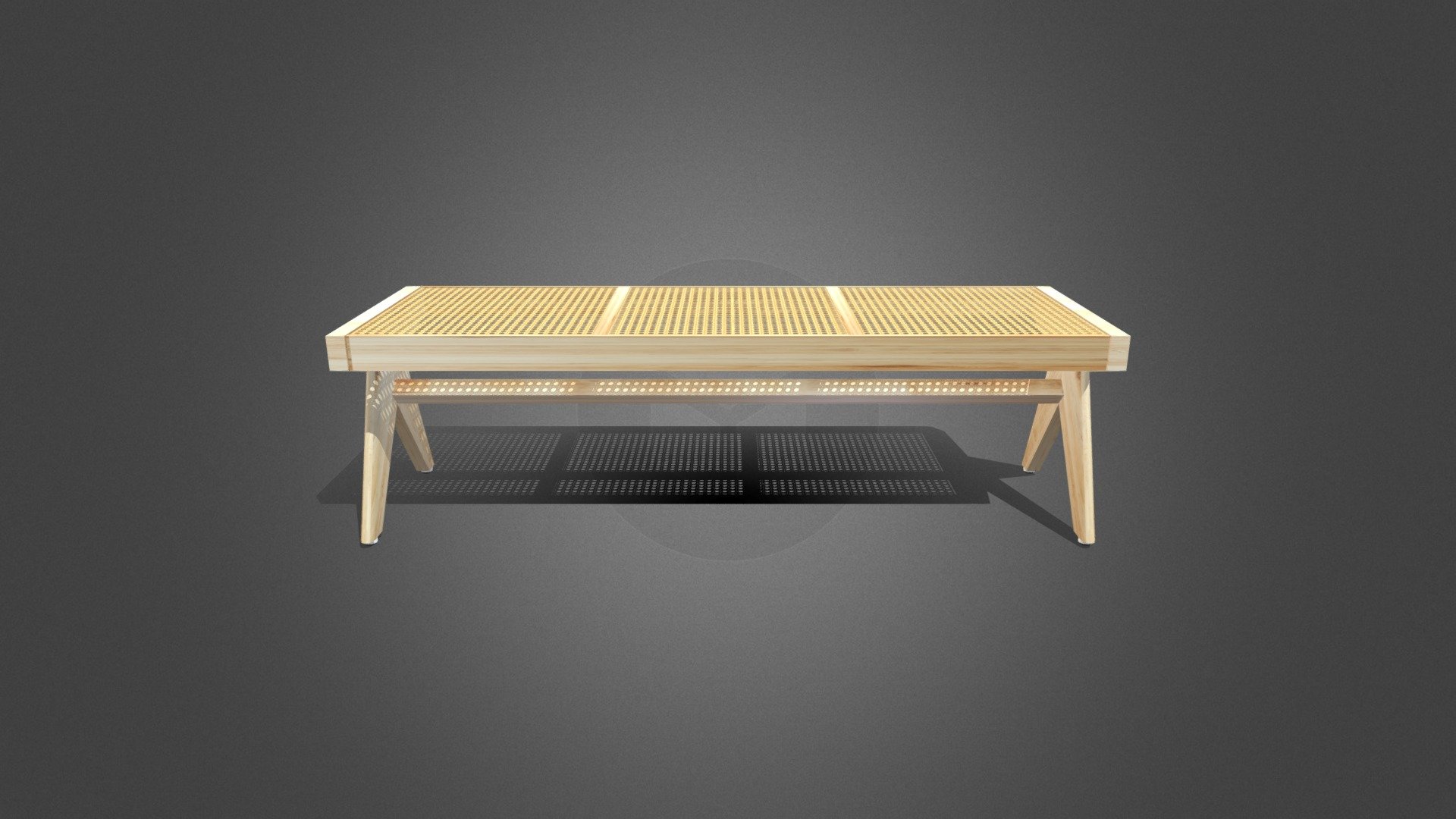 Brooklyn Bench - 3D model by AROWA (@arowapostol) [64be8df] - Sketchfab