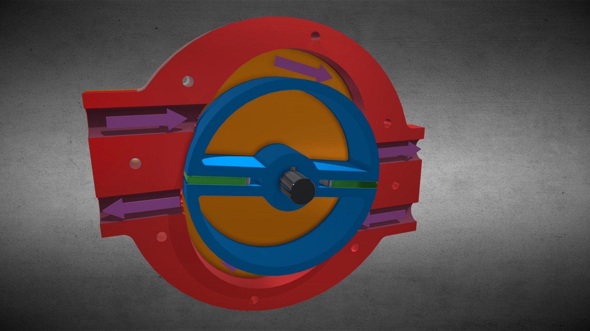 Blades Pump Mechanism - Download Free 3D model by trinityscsp [64bebaf ...