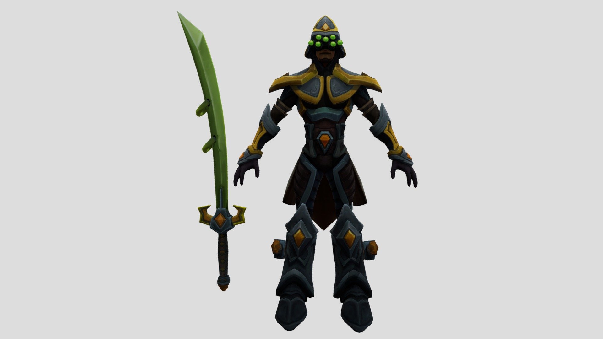 Master Yi - Download Free 3D model by Ytachi1000 [64bebe7] - Sketchfab