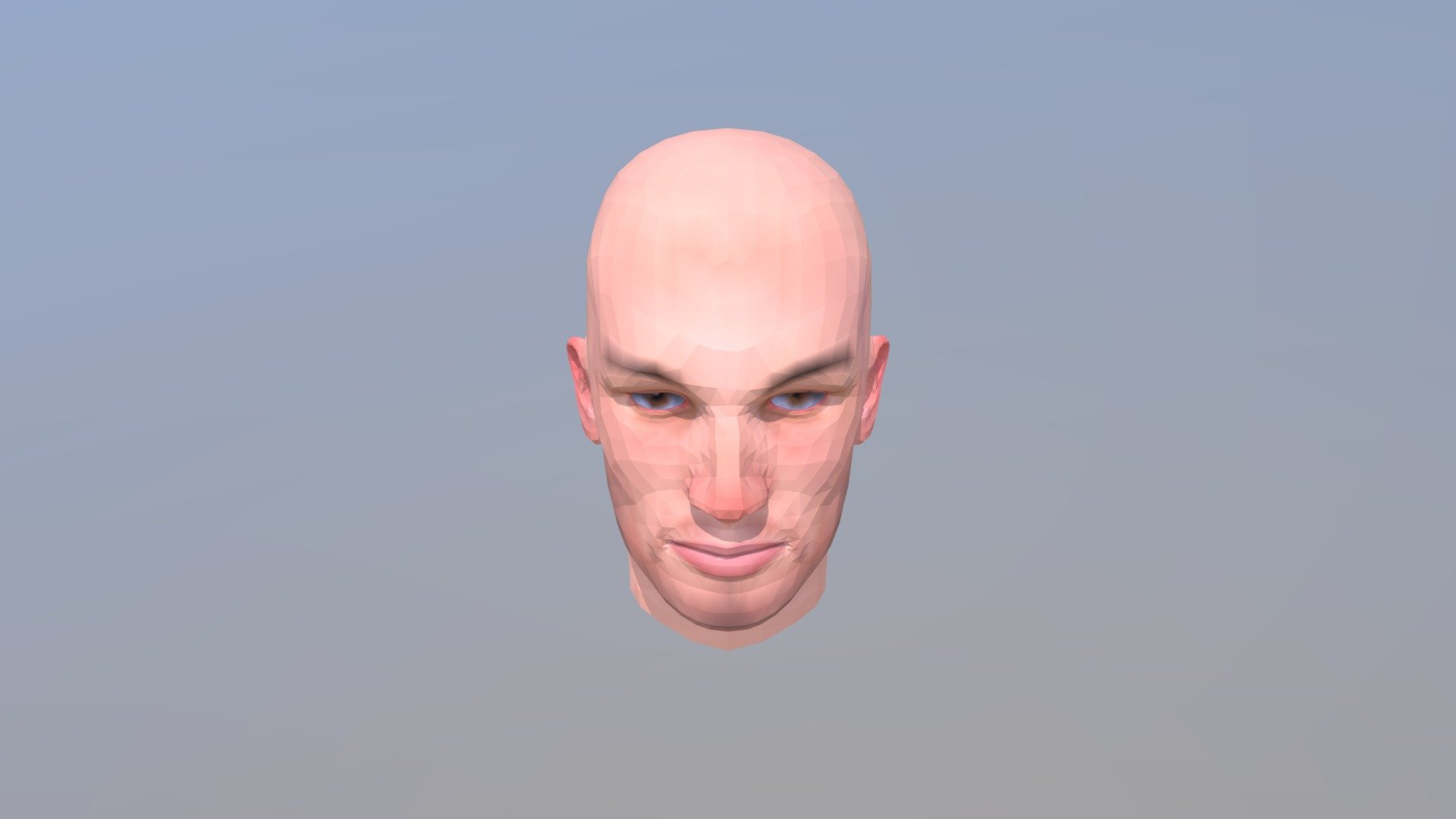 Male Head Faceted - Download Free 3D model by POLYTRICITY ...