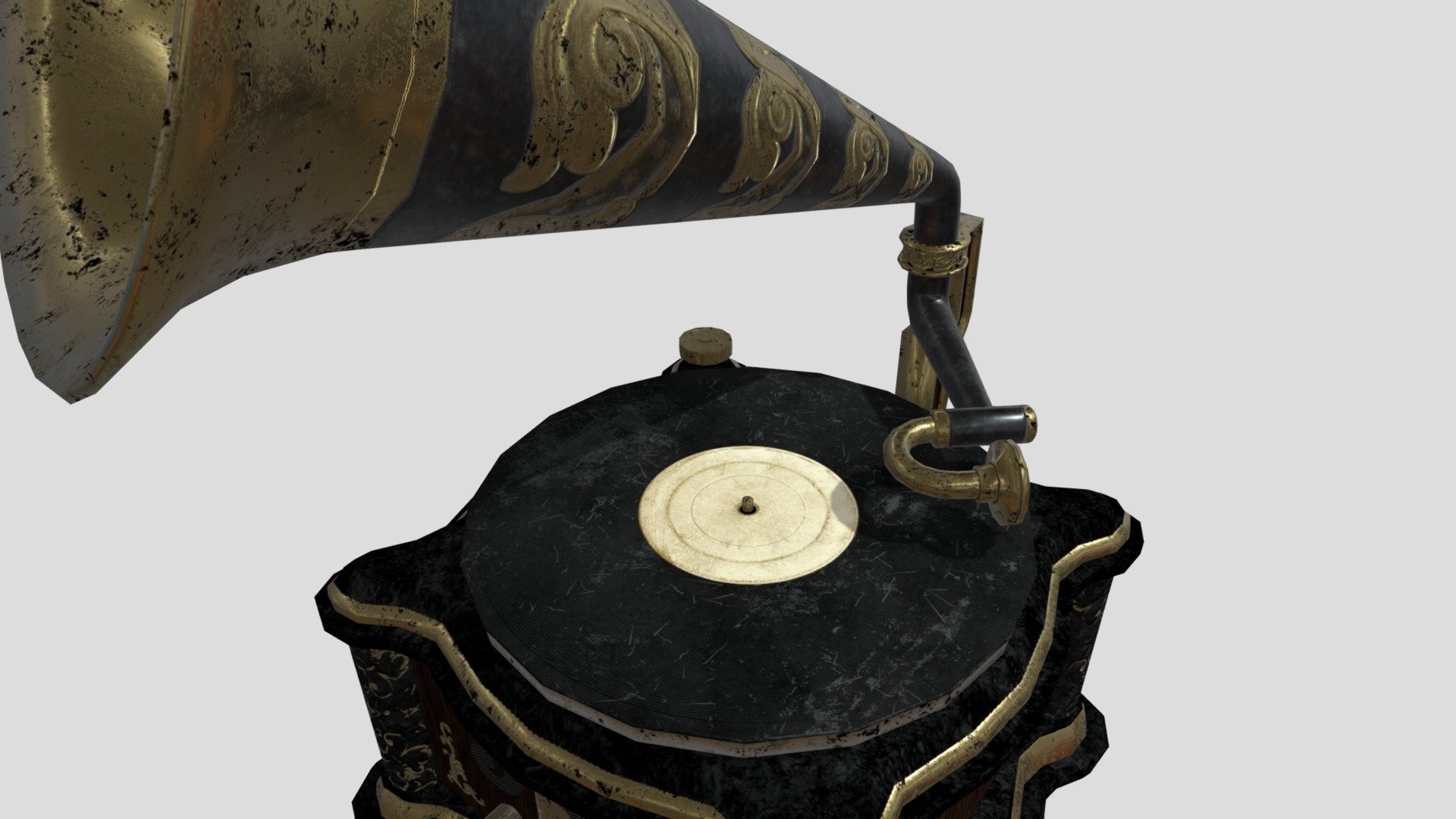 Gramophone Animation Testing Three - Download Free 3D model by ...