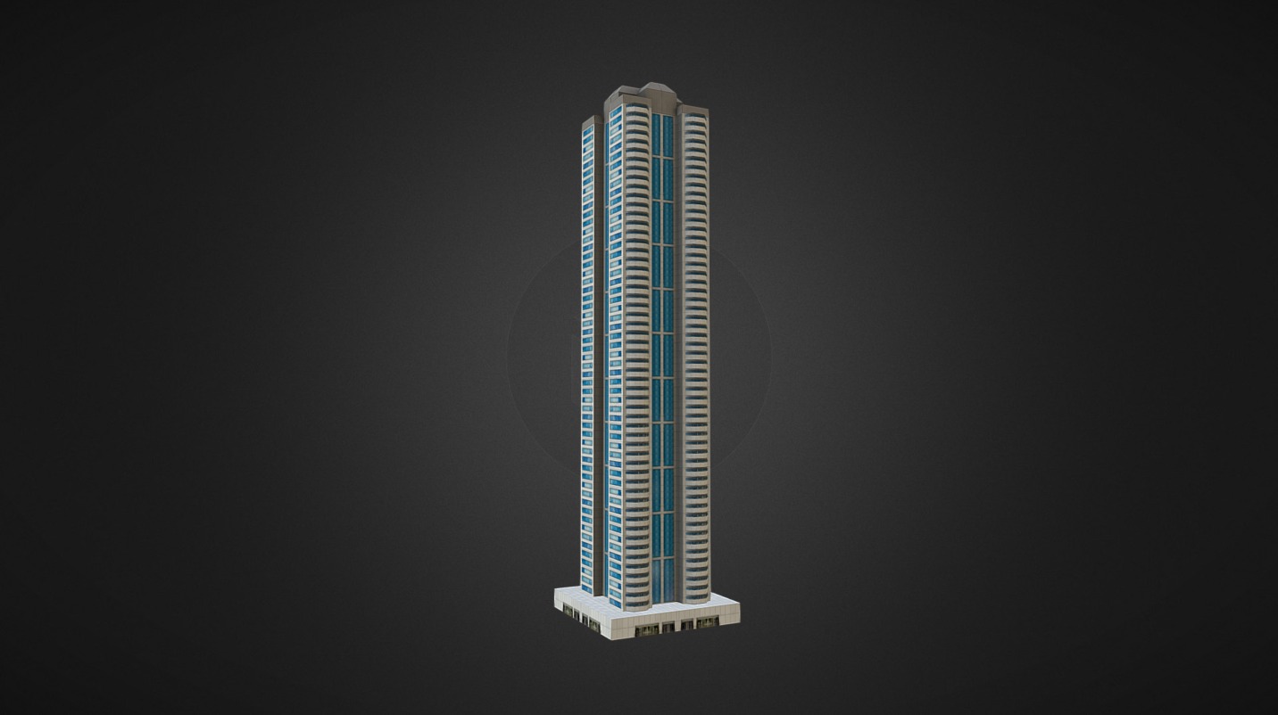 Skyscraper 3 - 3D model by daveVertex [64c22c6] - Sketchfab
