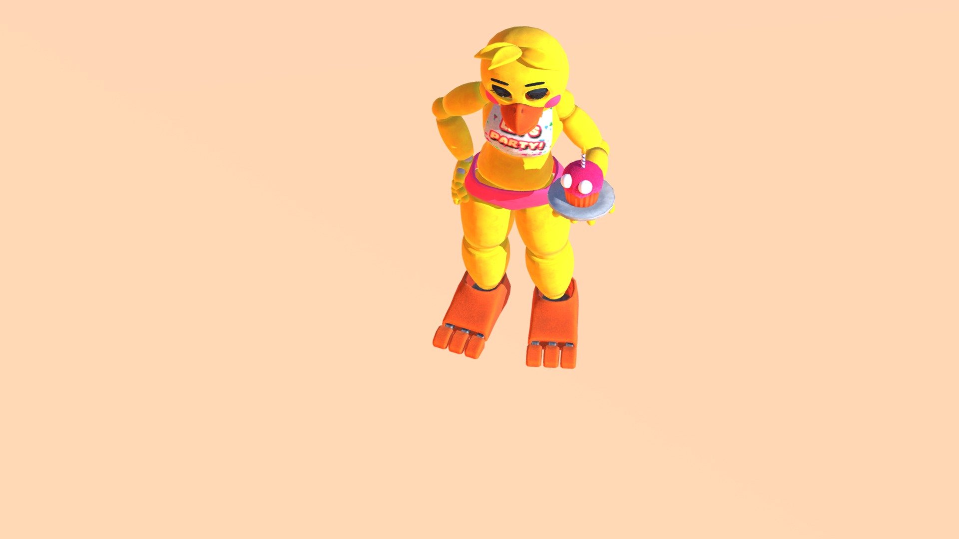 Toy-chica-normal-with-animations - 3D model by SUPER CANDY 35 ...