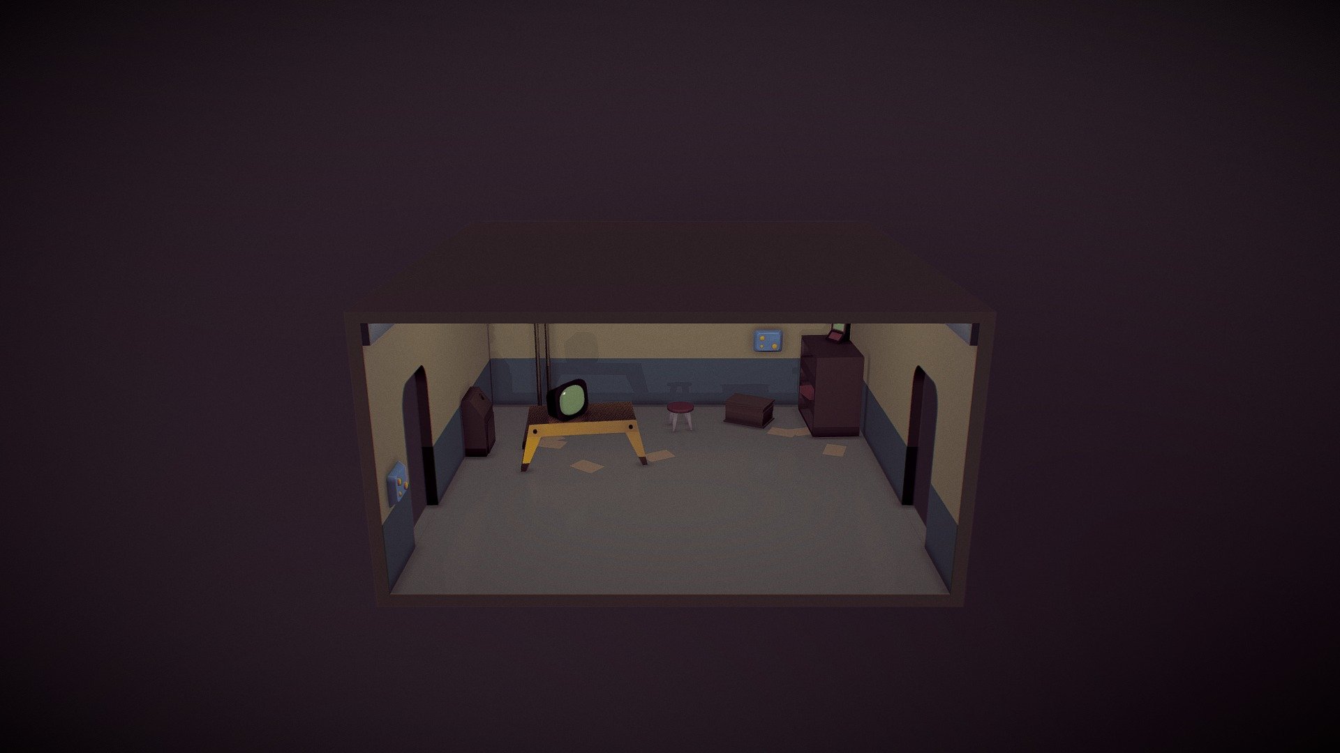 A Room in Fallout Shelter - Download Free 3D model by winorier [64c337e ...