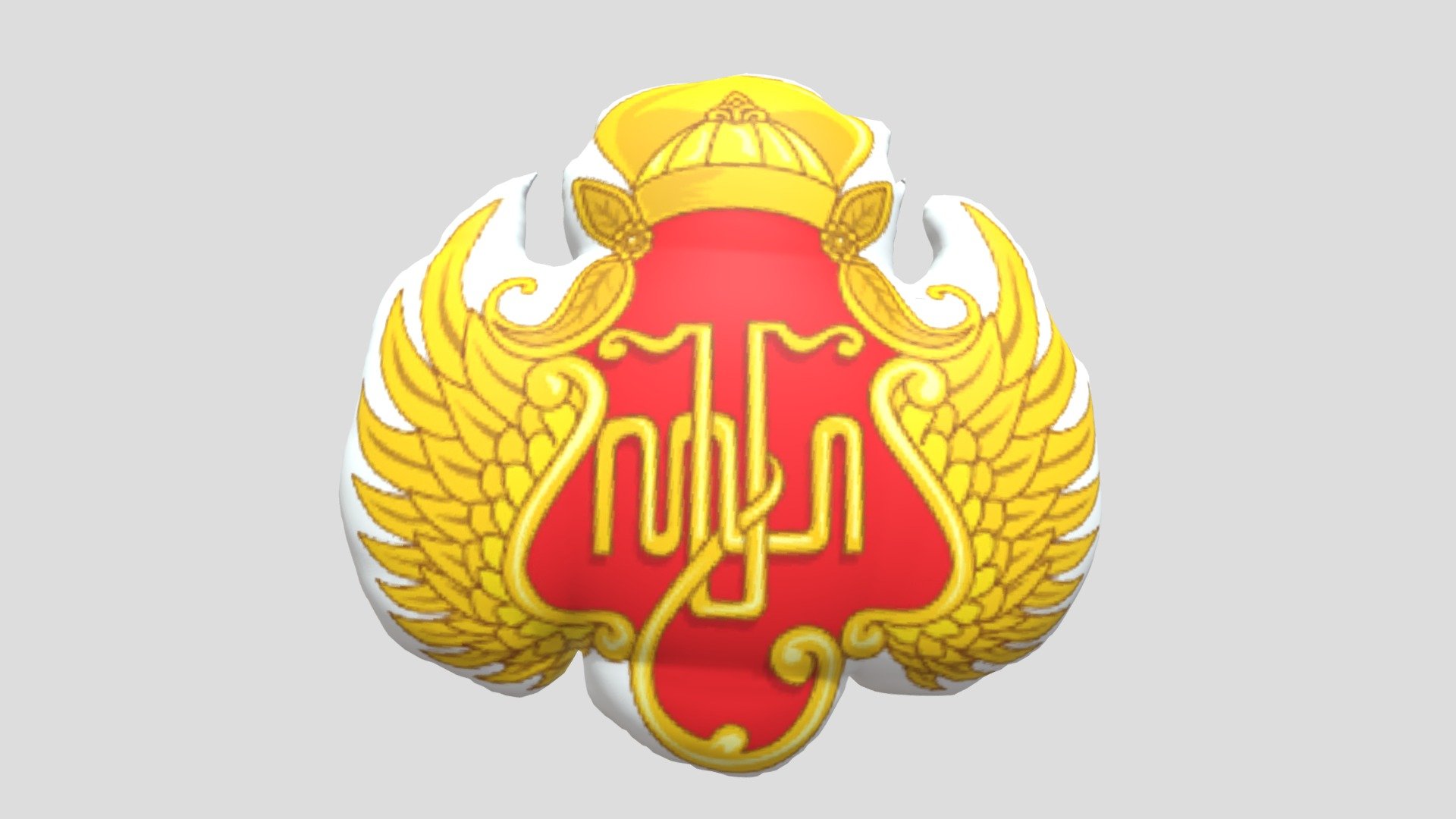 Praja Cihna/ Lambang Kraton Ngayogyakarta - 3D model by candradewi ...