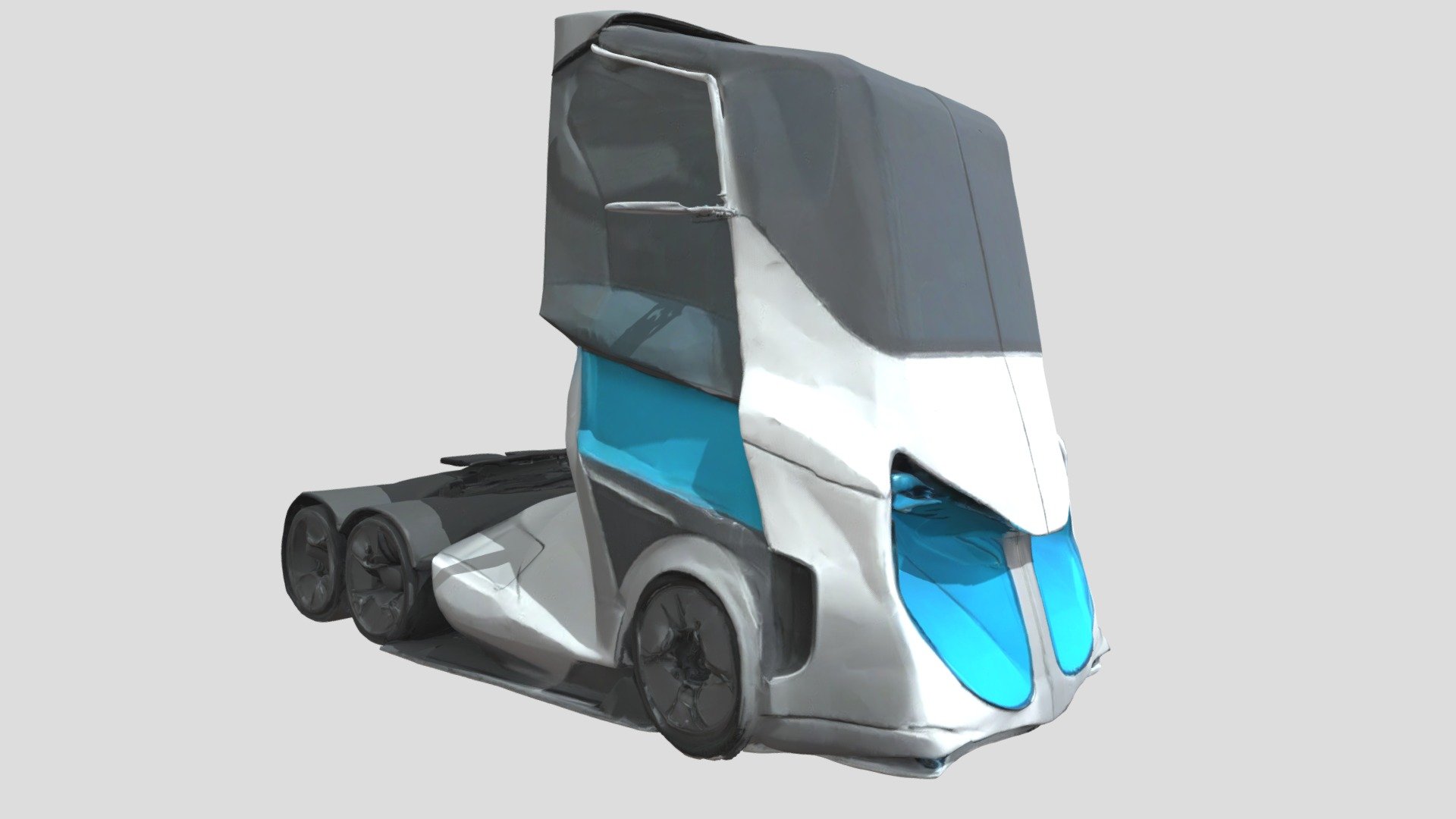 Futuristic Truck Design - Download Free 3D model by 𝖟𝖙𝖗𝖟𝖙𝖗 (@ztrztr3 ...