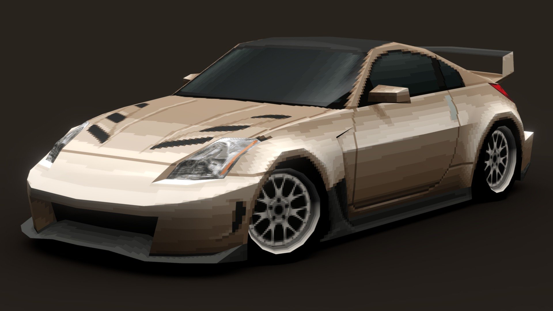 Amuse NISMO 380RS Super Leggera ︱ PS1 Low-poly - 3D model by Evgeniy ...