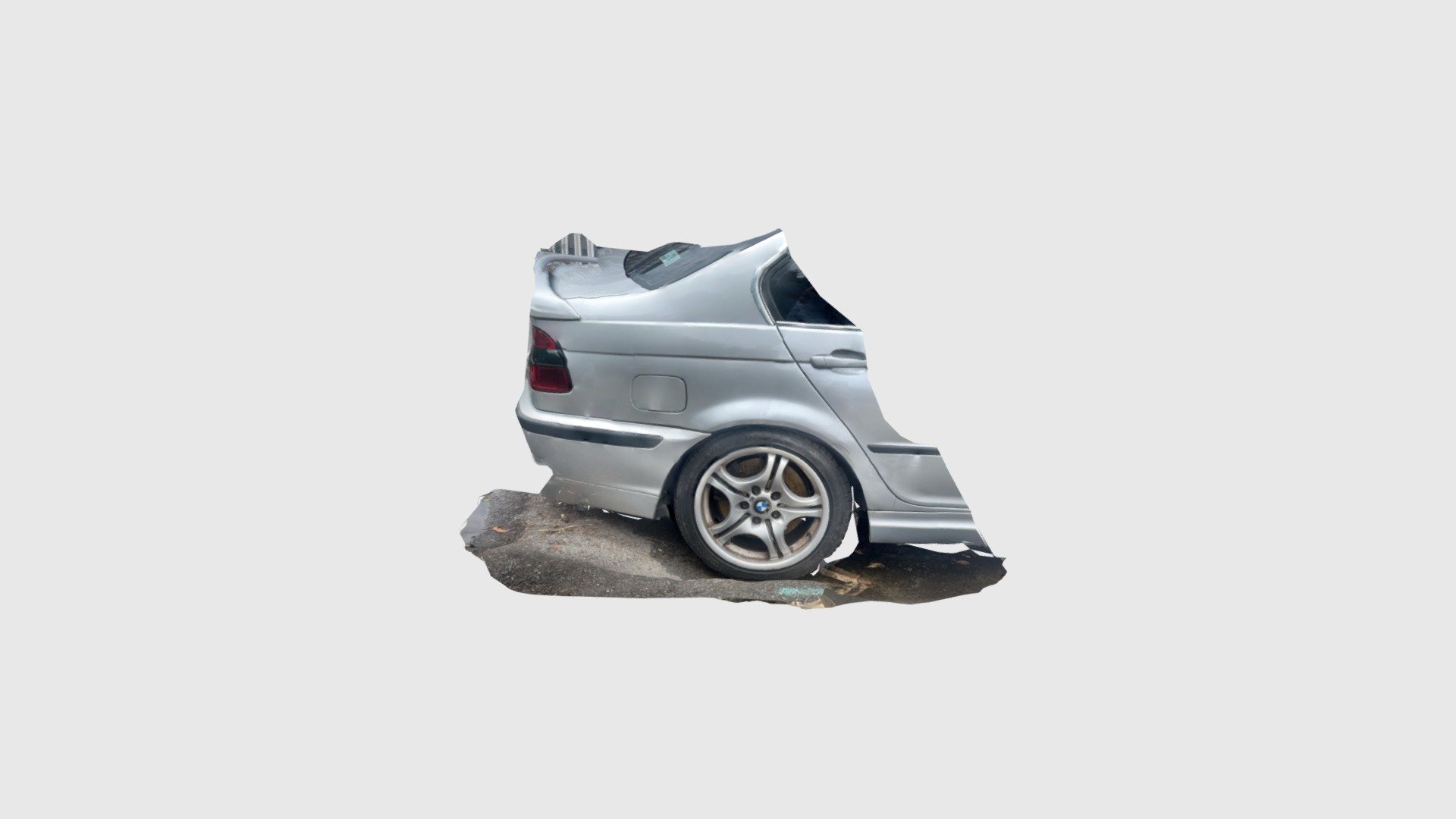 2001 330I SEDAN BMW RIGHT REAR - Download Free 3D model by ...