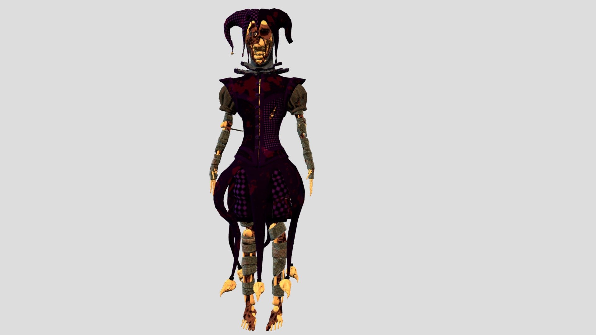Demon Jester - 3D model by AlexGolding [64c523e] - Sketchfab