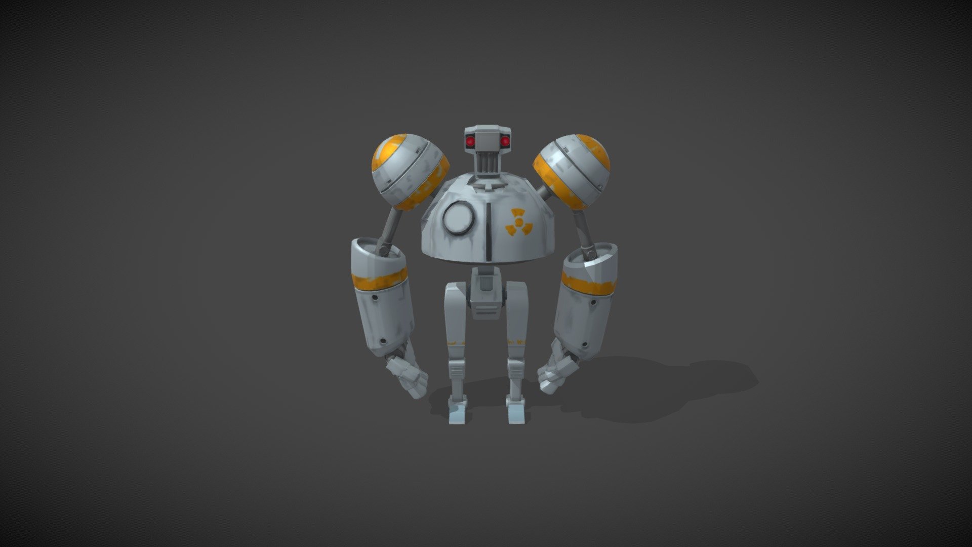 Robot - 3D model by DamienDu [64c5daa] - Sketchfab