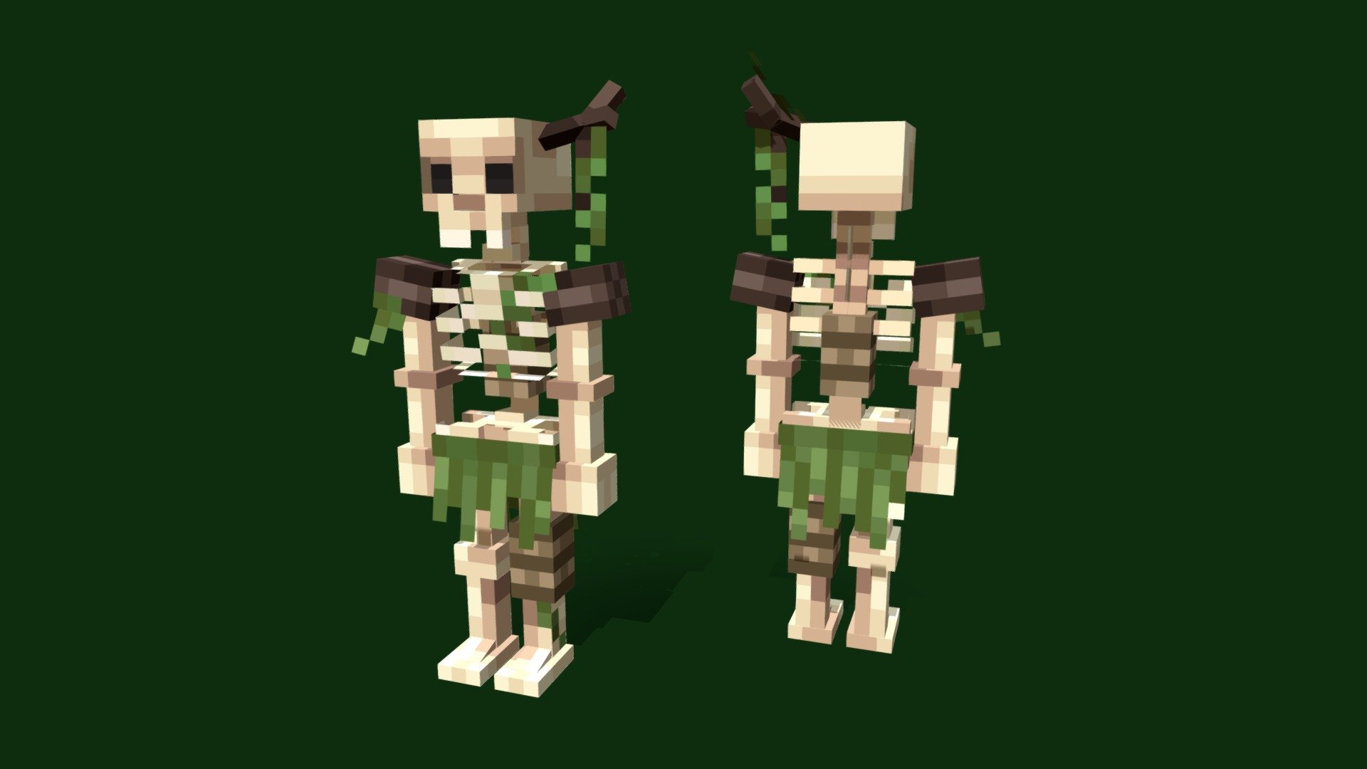 Swamp Skeleton - 3D model by Ires (@iresV) [64c62ee] - Sketchfab