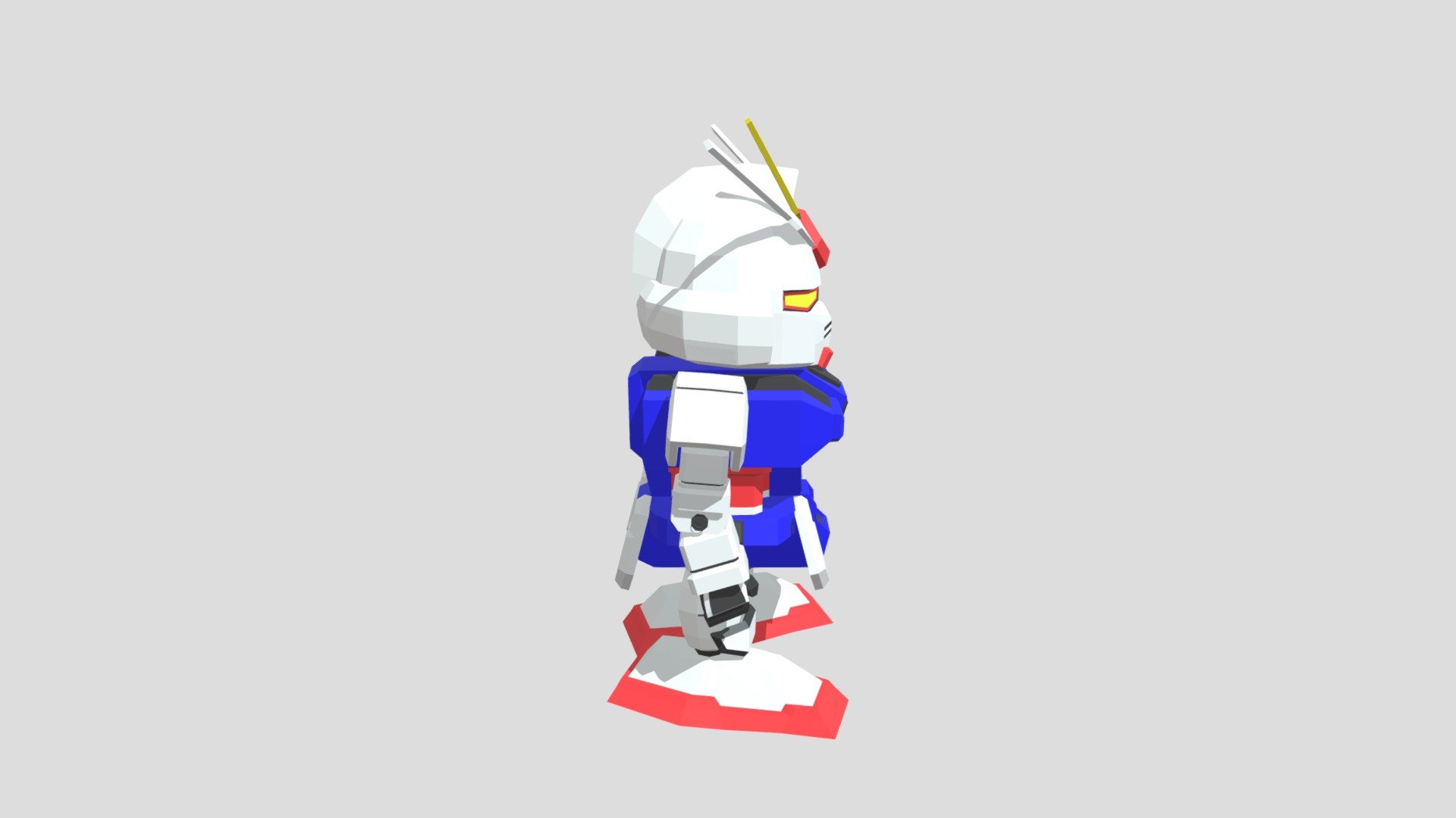 Gundam - Download Free 3D model by TK3000 [64c7339] - Sketchfab