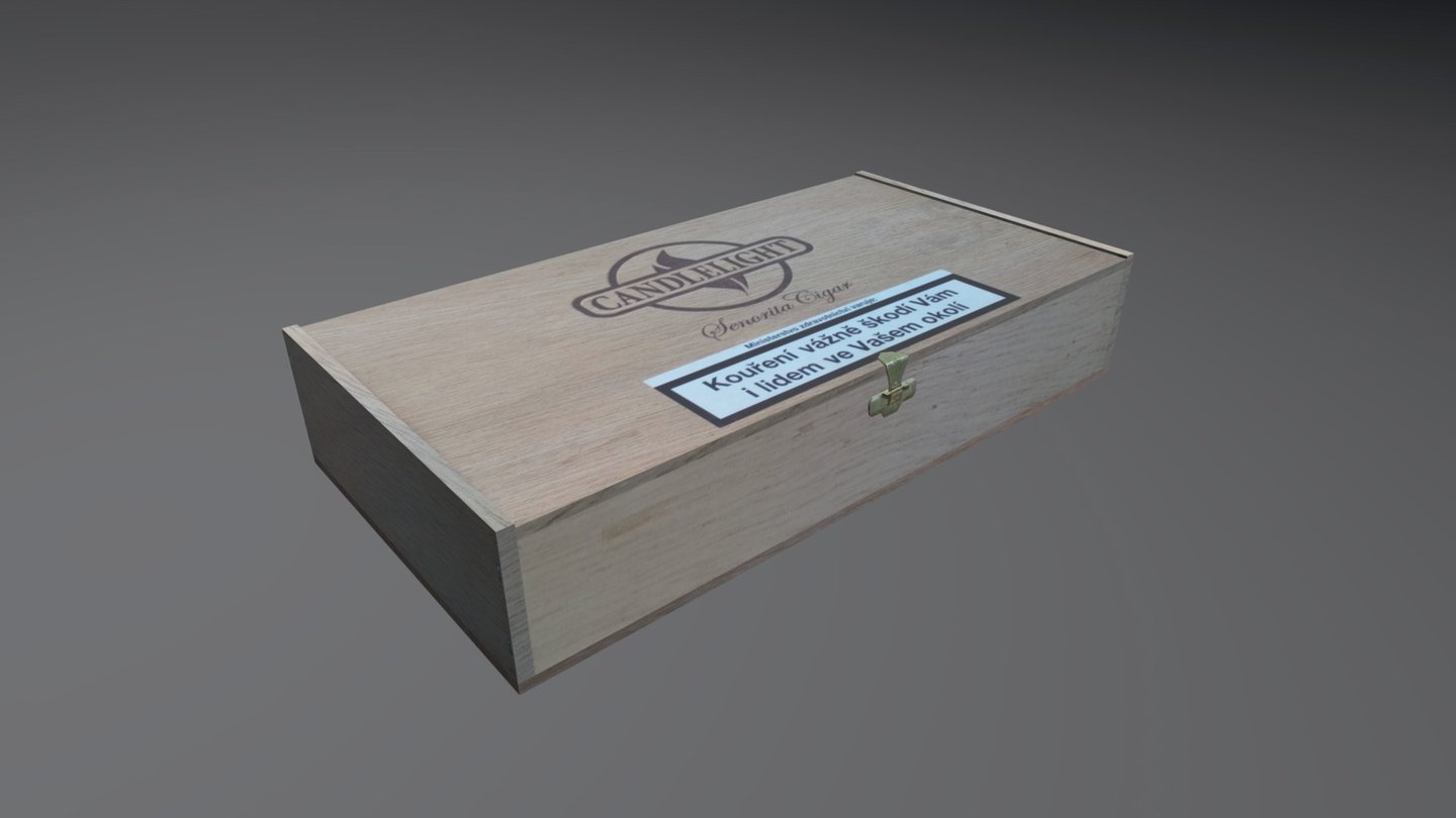 Cigar Box - 3D model by Qwonter (@oriwar) [64c8888] - Sketchfab