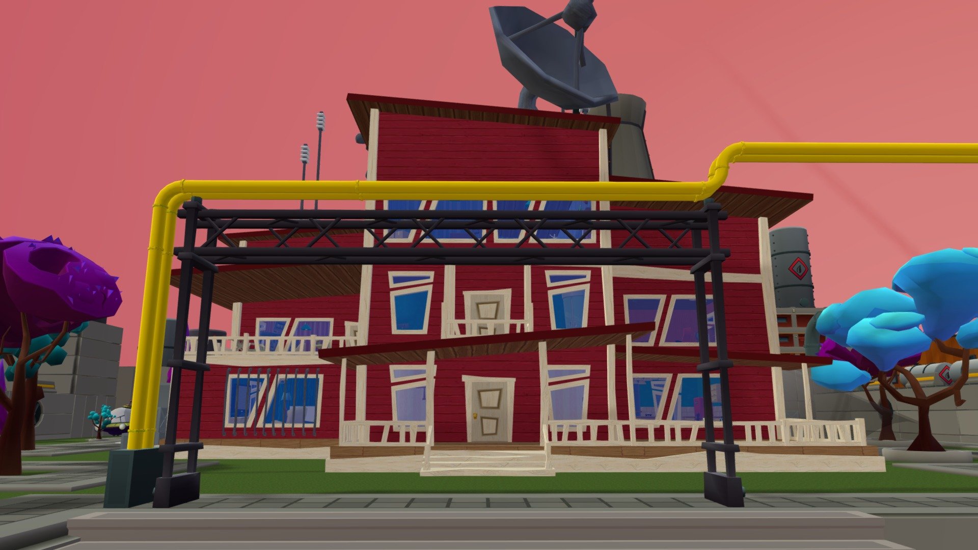 Dark_Riddle_2_Mars_City (No Download) 黑暗谜语2火星城市 - 3D model by Ten Game ...